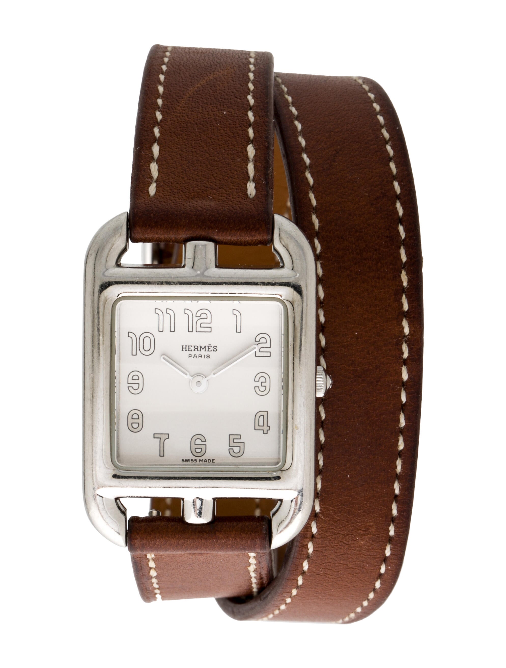 Hermès Cape Cod Double Tour Watch - CC1.210 | The RealReal