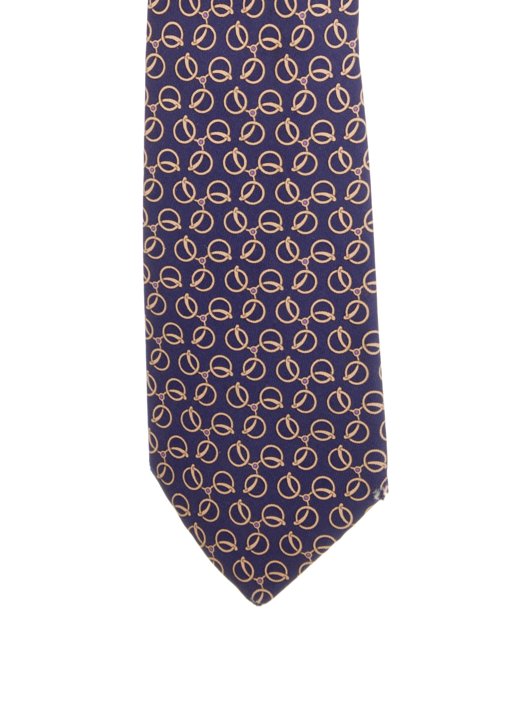 Hermès Silk Pattern Tie - Green Ties, Suiting Accessories - HER516517 ...