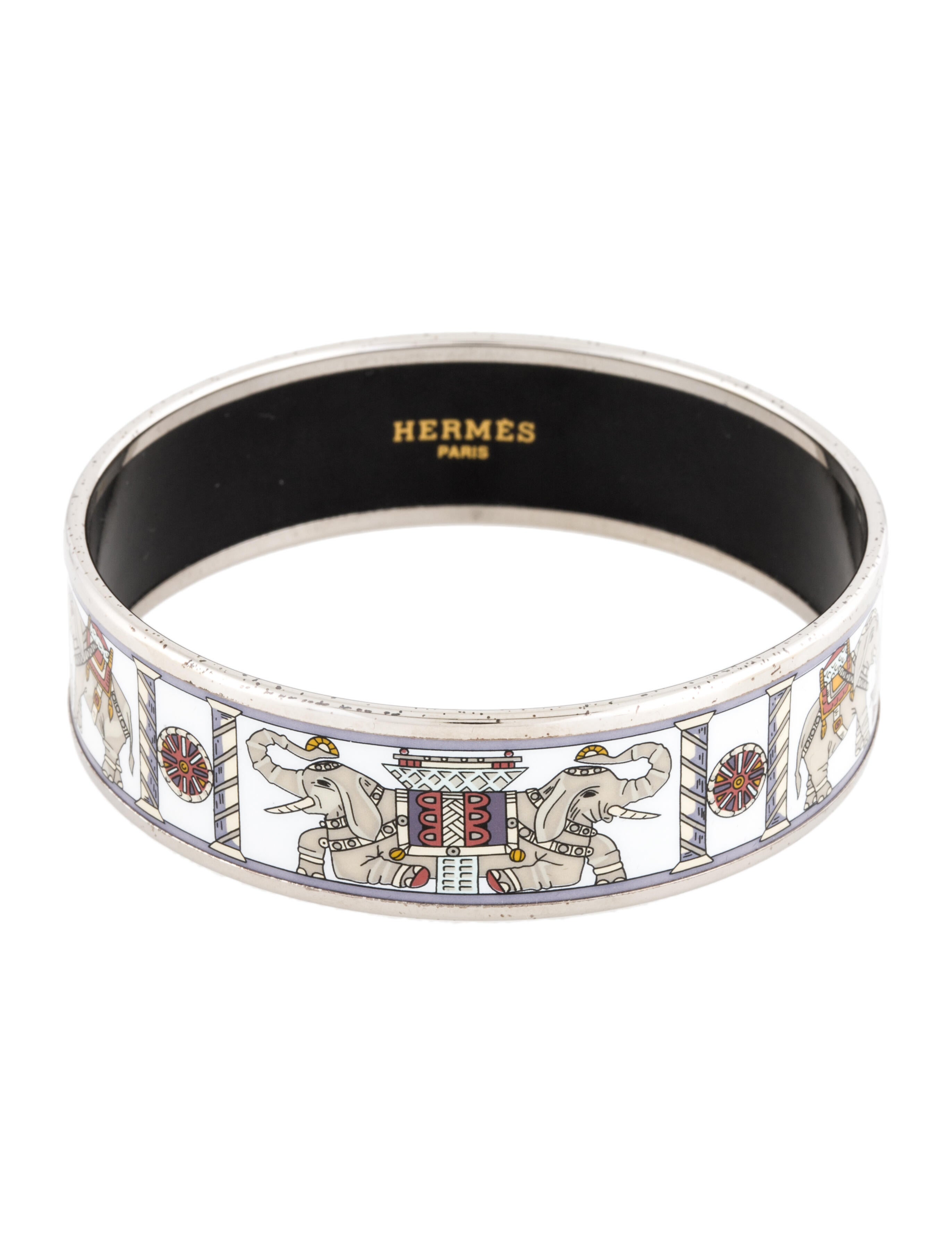 Louis Vuitton Wide Inclusions Bangle - Grey, Brass Bangle, Bracelets ...