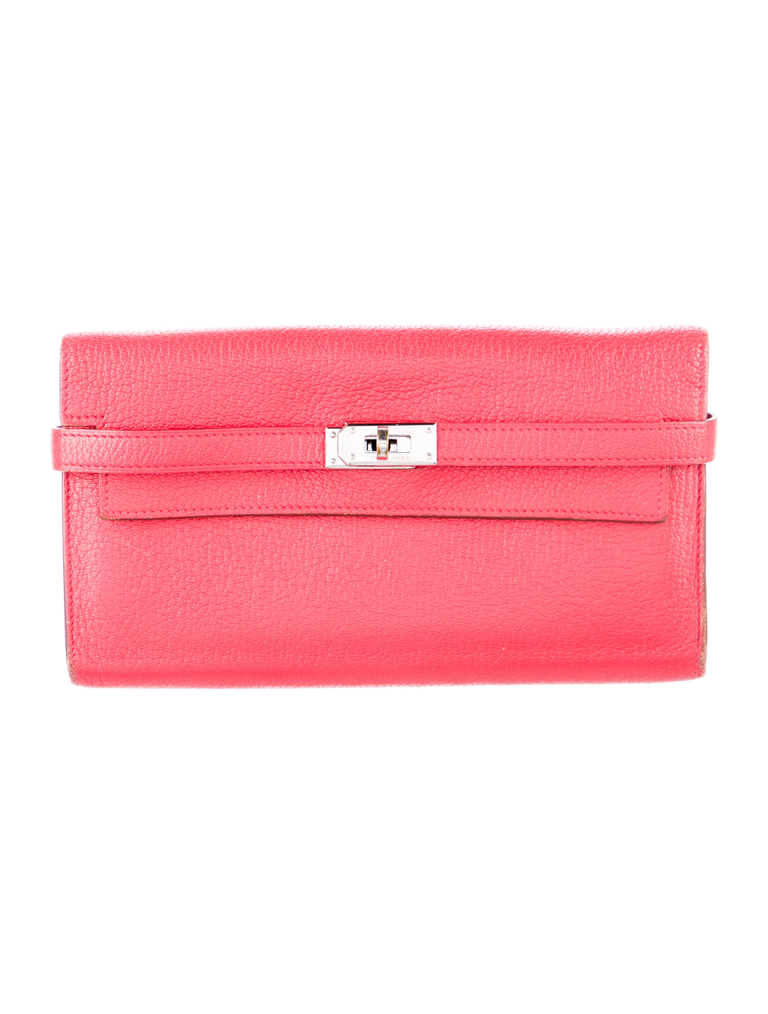 Hermès 2008 Kelly Longue Wallet - Orange Wallets, Accessories ...