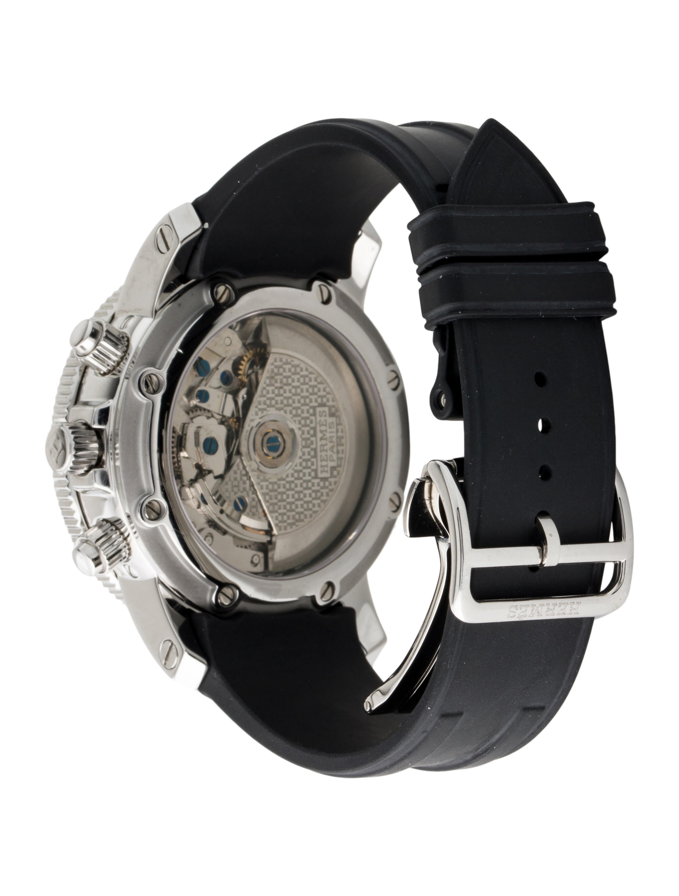 Hermès Clipper Diver Chronograph Watch - CP2.910 | The RealReal