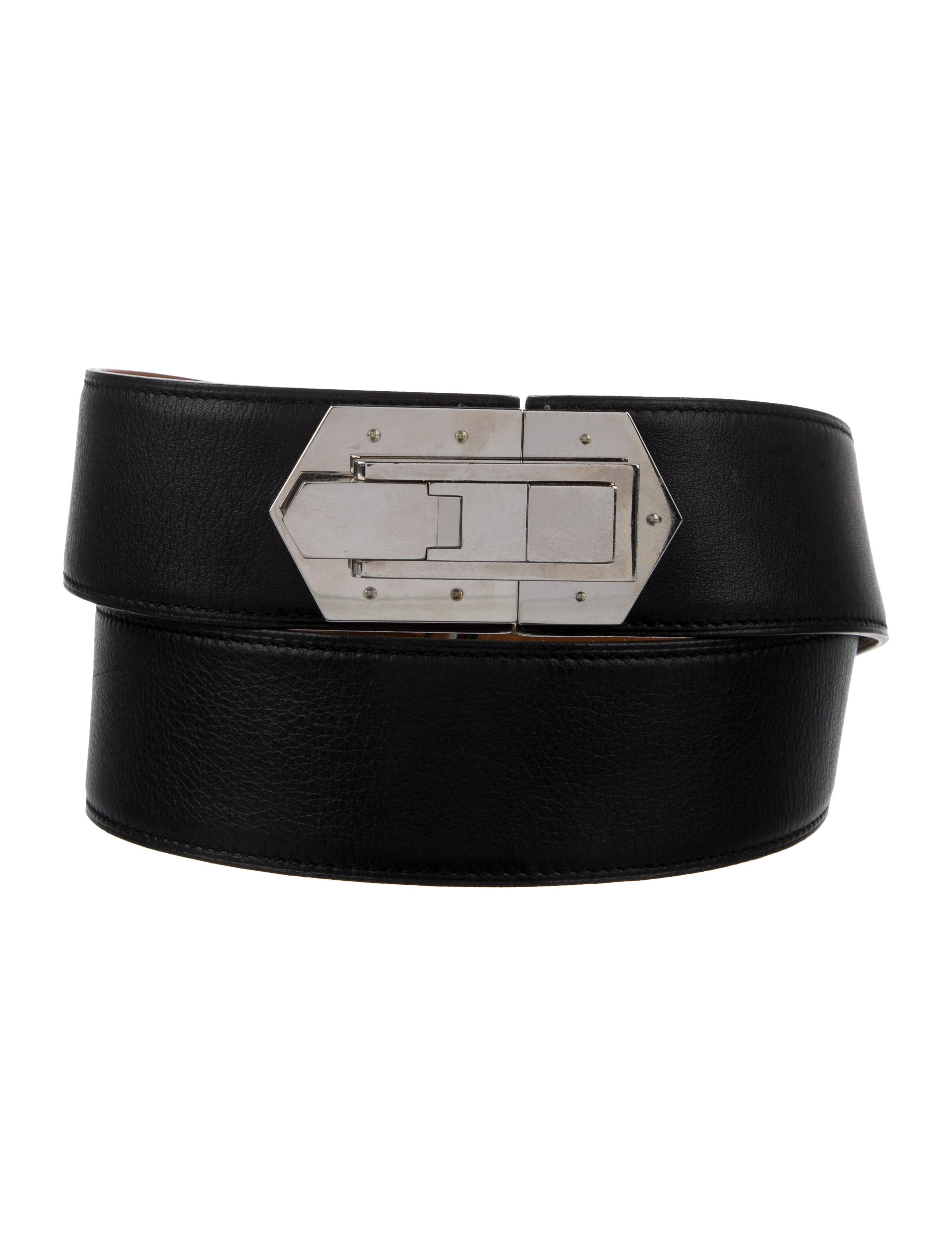 Hermès Reversible 32 mm Belt Strap Belt Strap - Brown Belts ...
