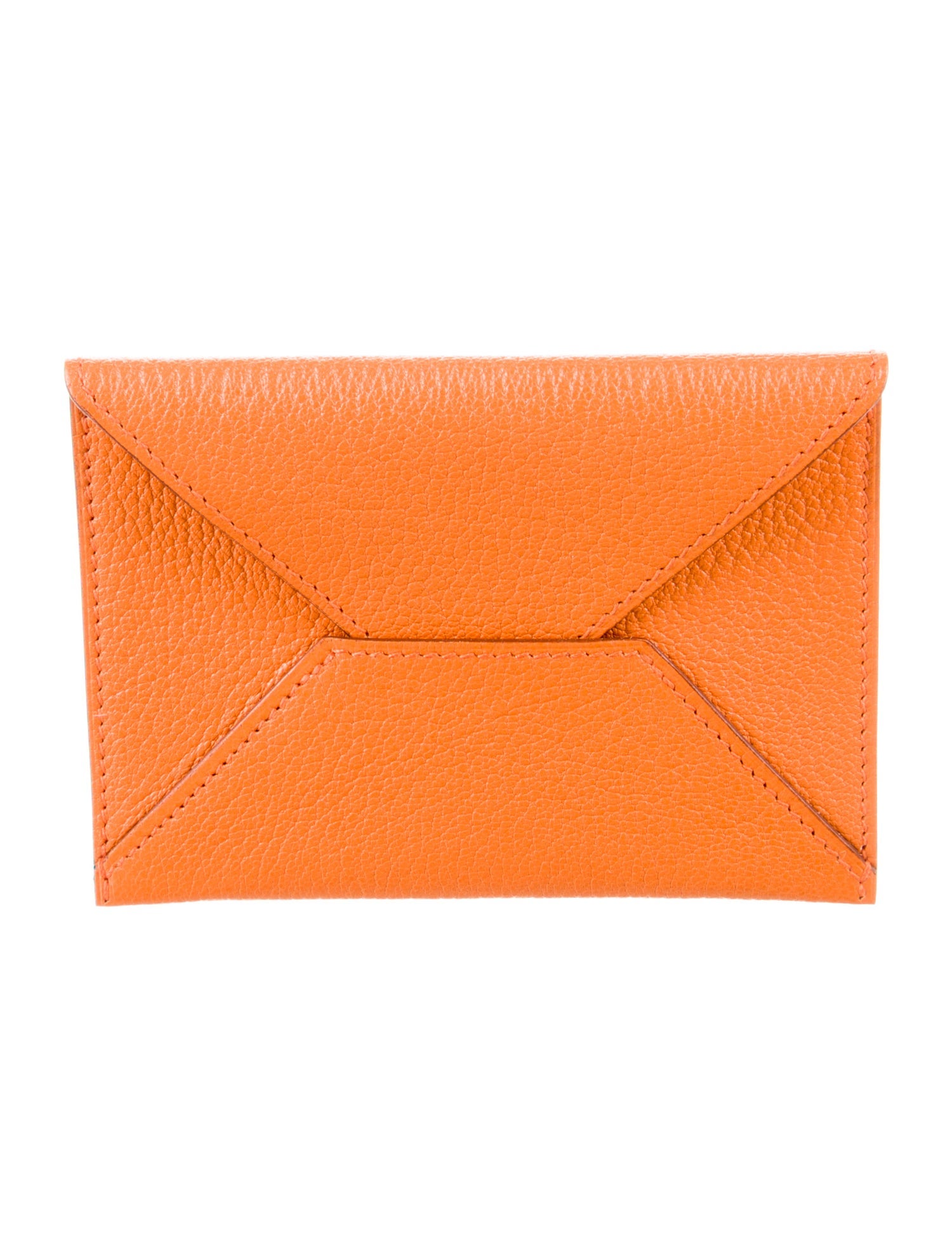 Hermès Pouch - Orange Wallets, Accessories - HER568610 | The RealReal