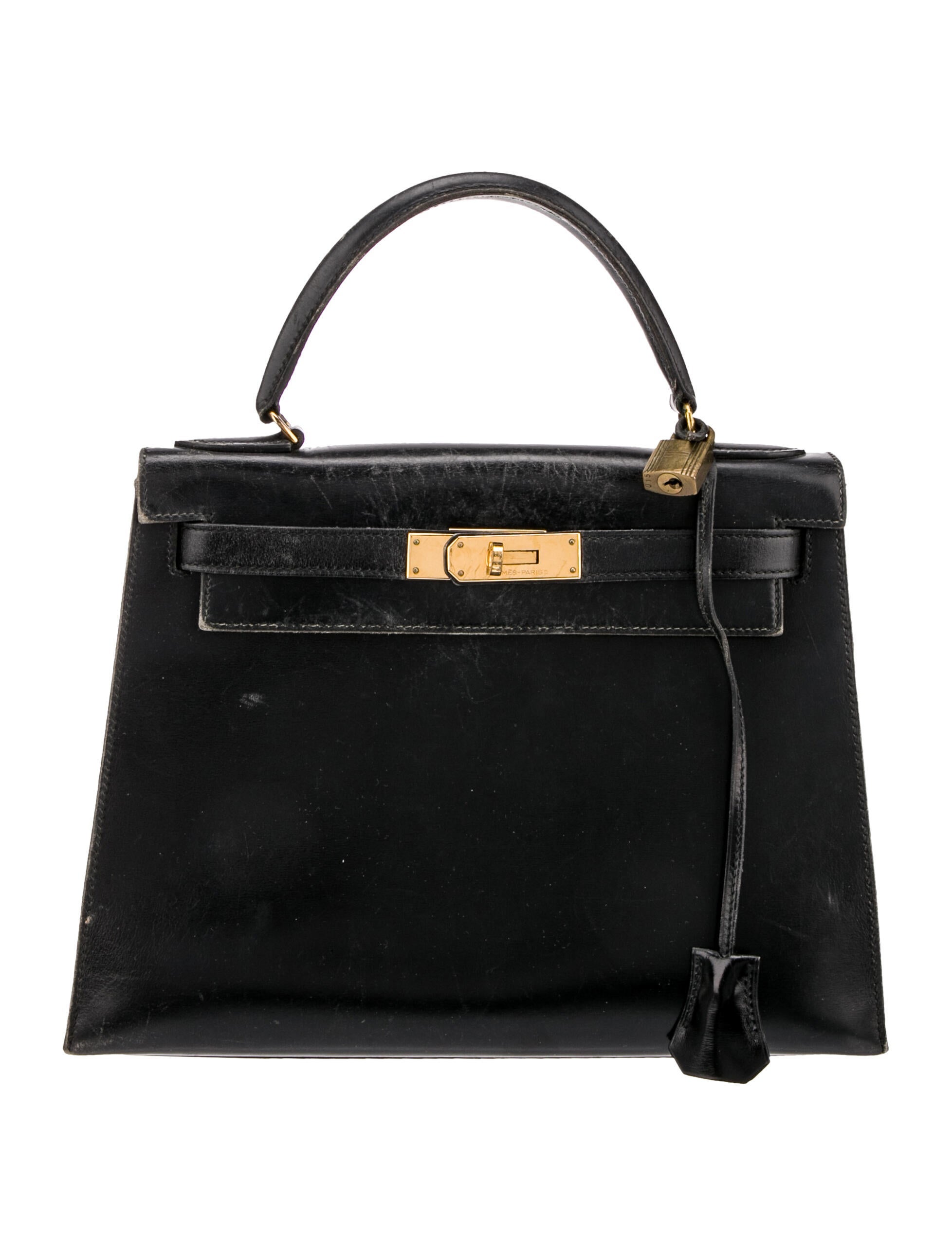Marc Jacobs Smooth Leather Handle Bag - Black Handle Bags, Handbags ...
