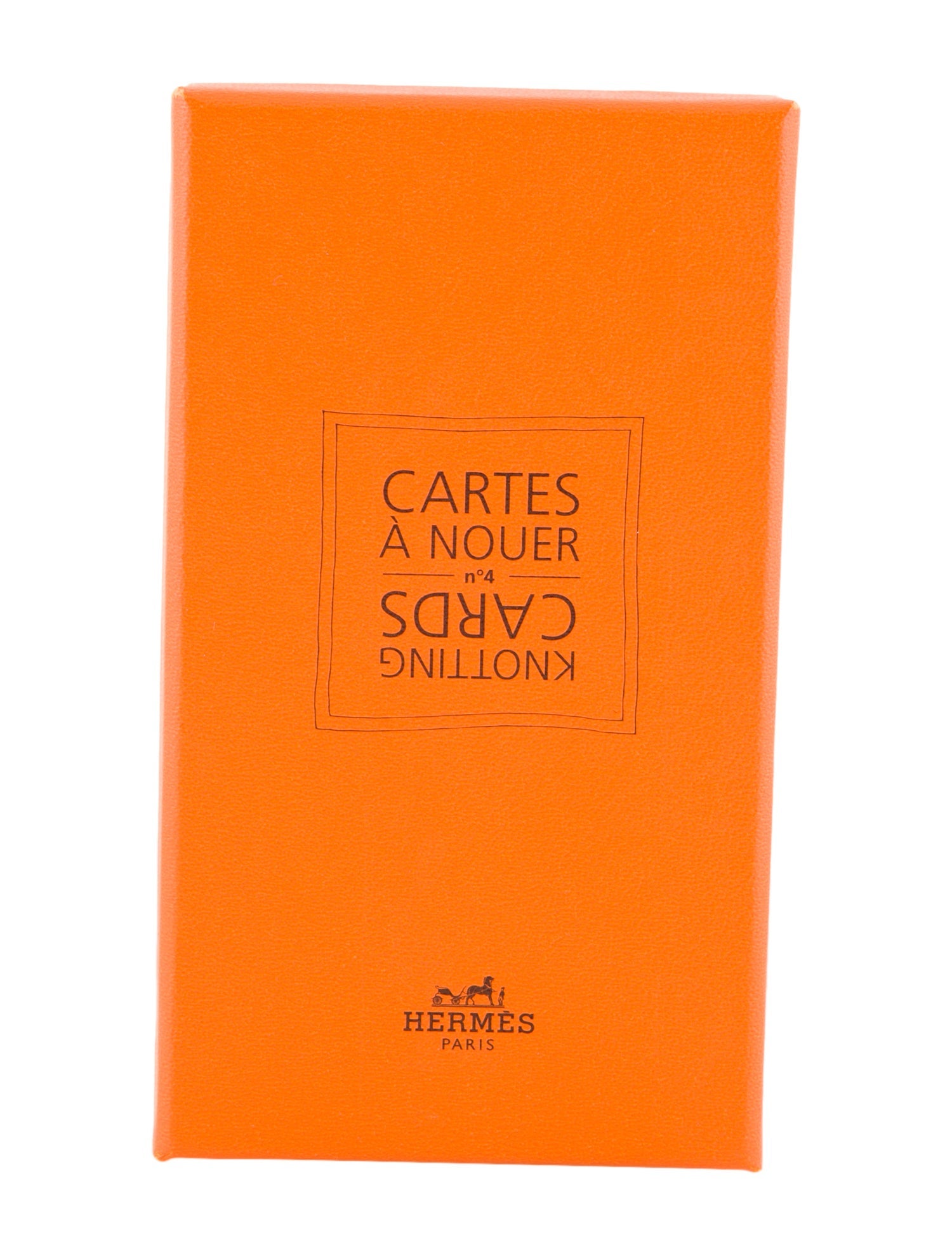 Hermès Knotting Cards - Orange Trading Cards, Collectibles - HER570132 ...