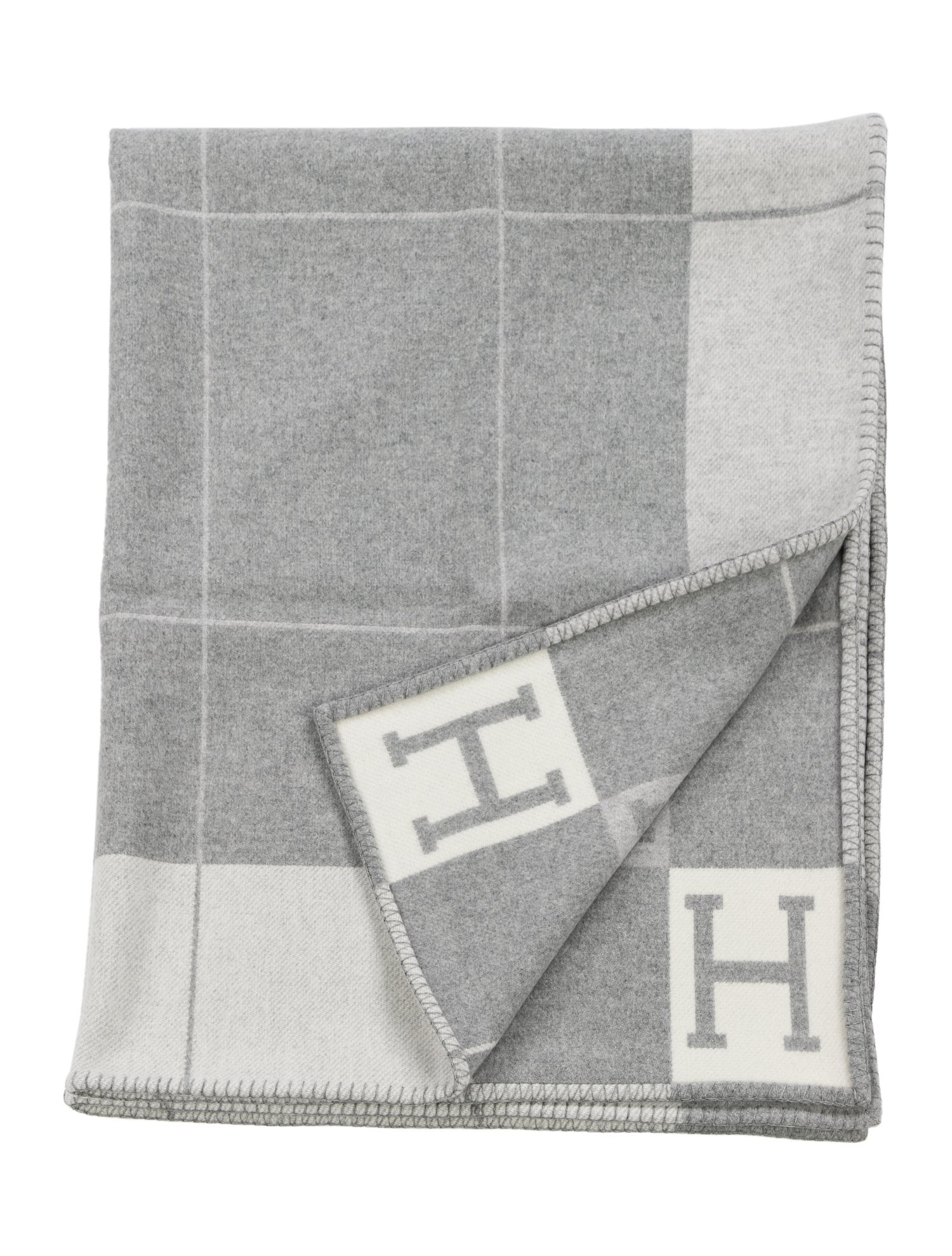Hermès Avalon Vibration Throw Blanket - Neutrals Throws, Pillows ...