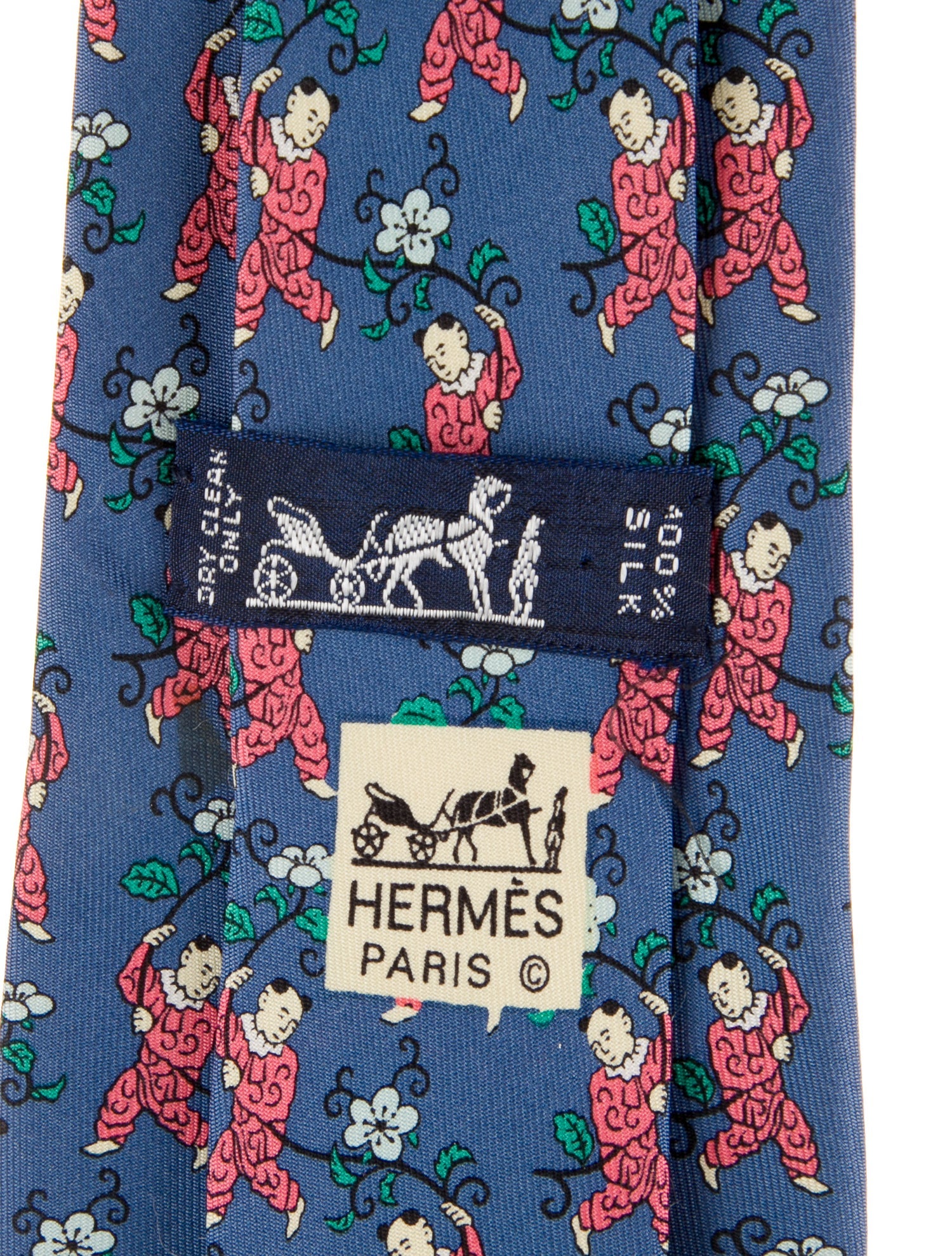 Hermès Silk Pattern Printed Tie - Red Ties, Suiting Accessories ...