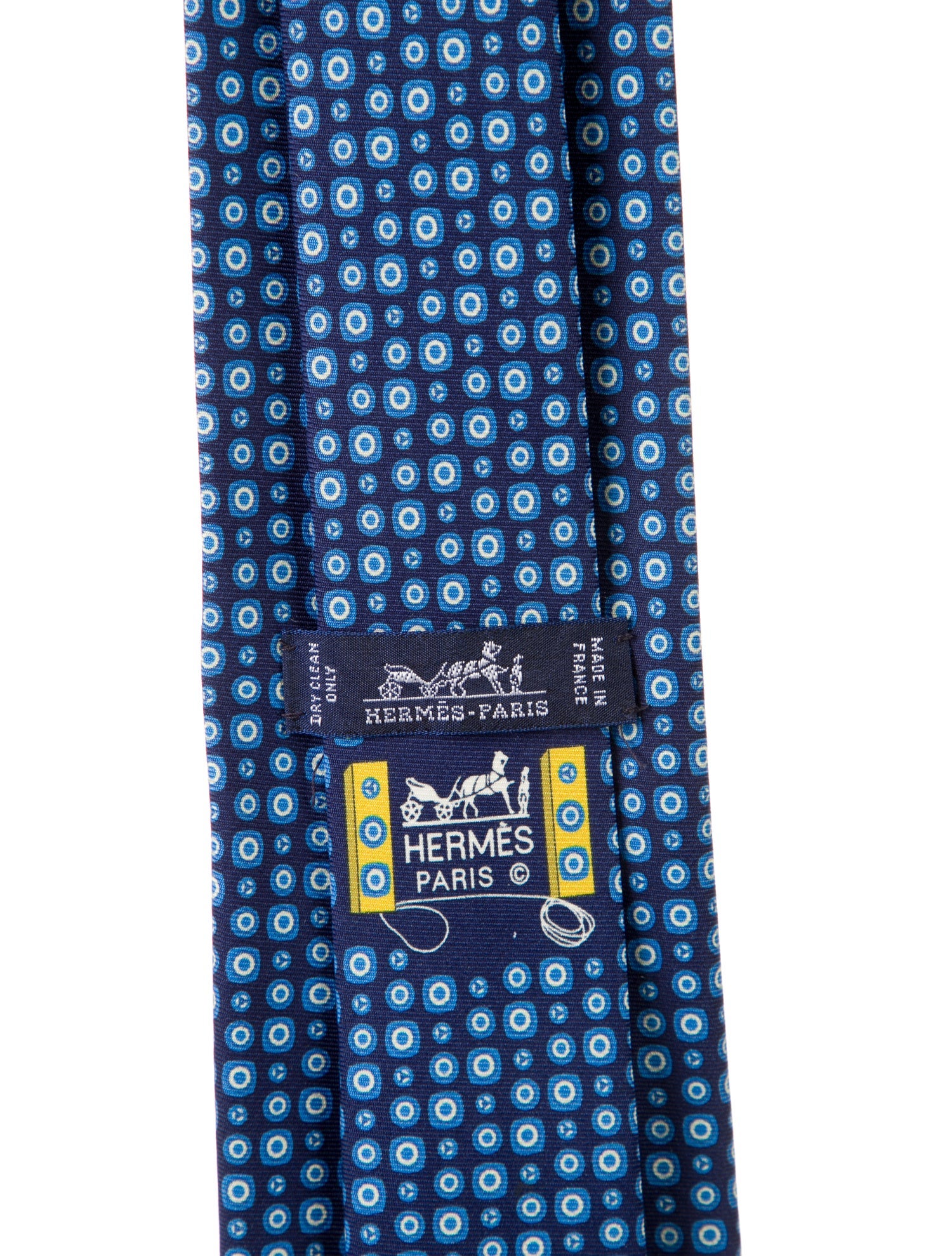 Hermès Pattern Printed Silk Tie - Black Ties, Suiting Accessories ...