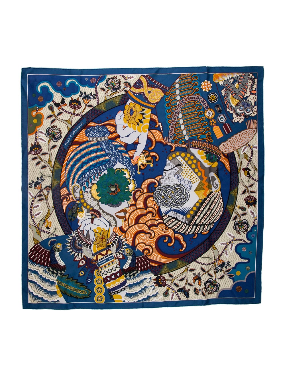 Hermès Silk Scarf - Blue Scarves and Shawls, Accessories - HER577458 ...