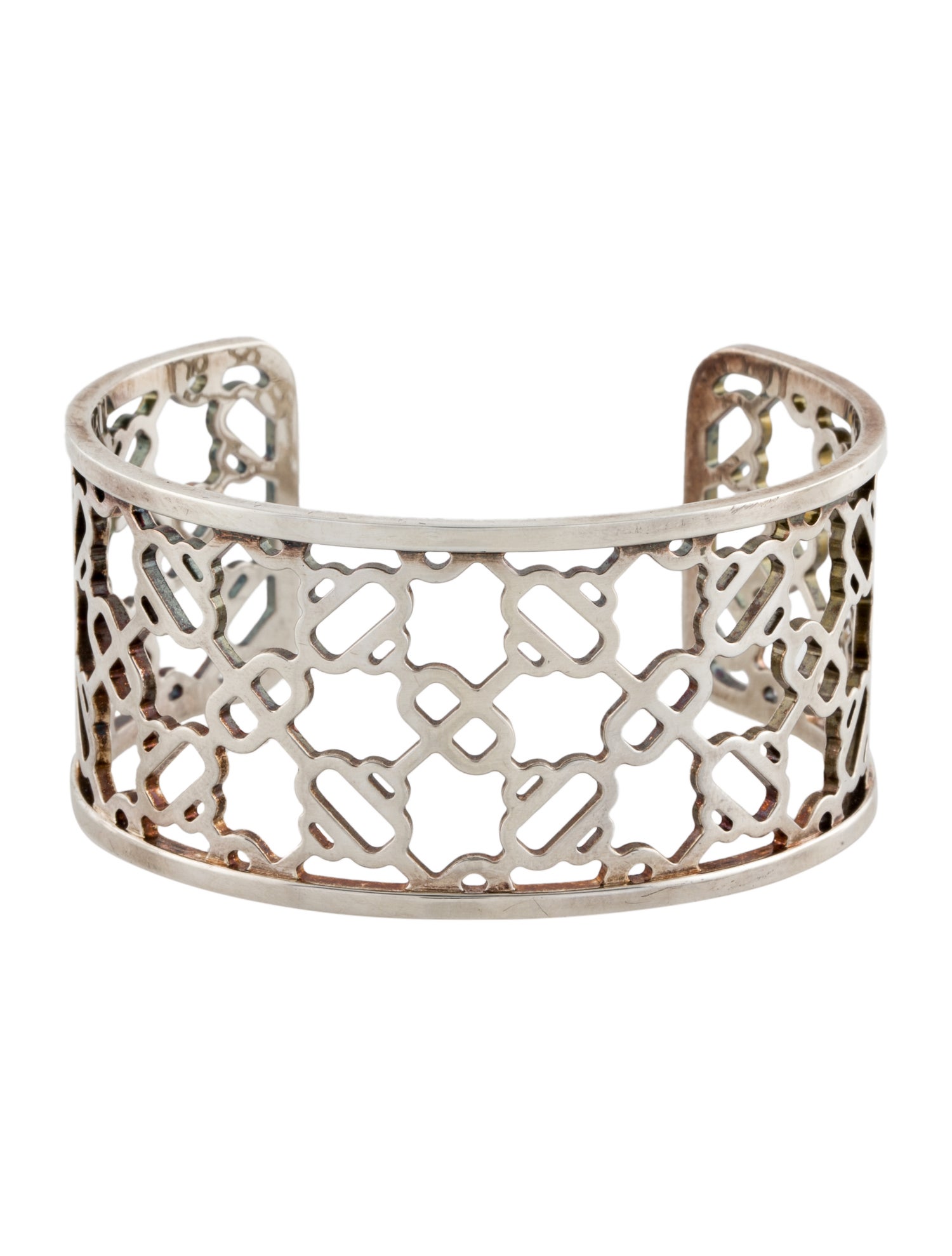 Hermès Chaîne d'Ancre Passerelle Cut Out Cuff Bracelet - Sterling ...