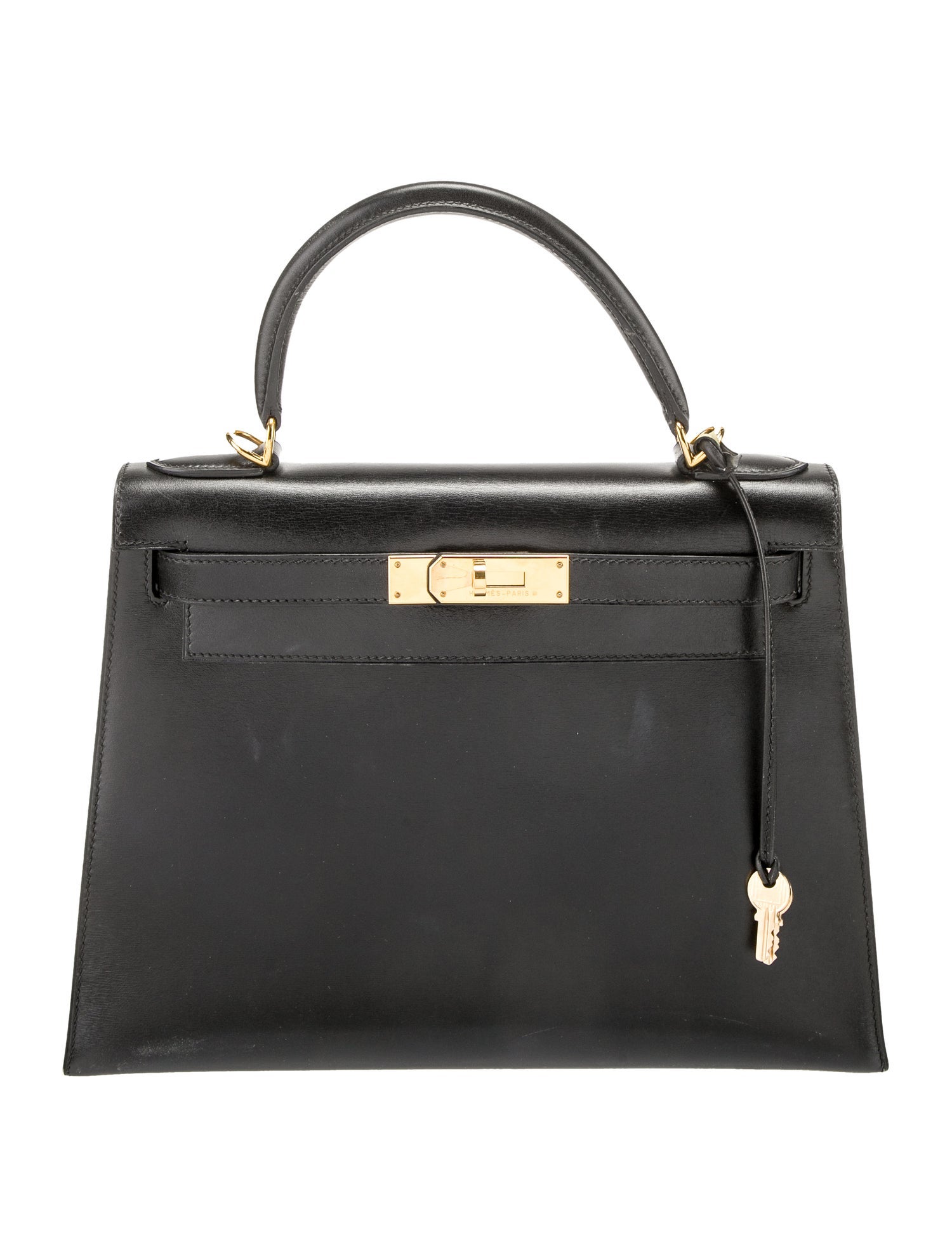 Hermès Epsom Kelly Sellier 25 - Brown Handle Bags, Handbags - HER630438 | The RealReal