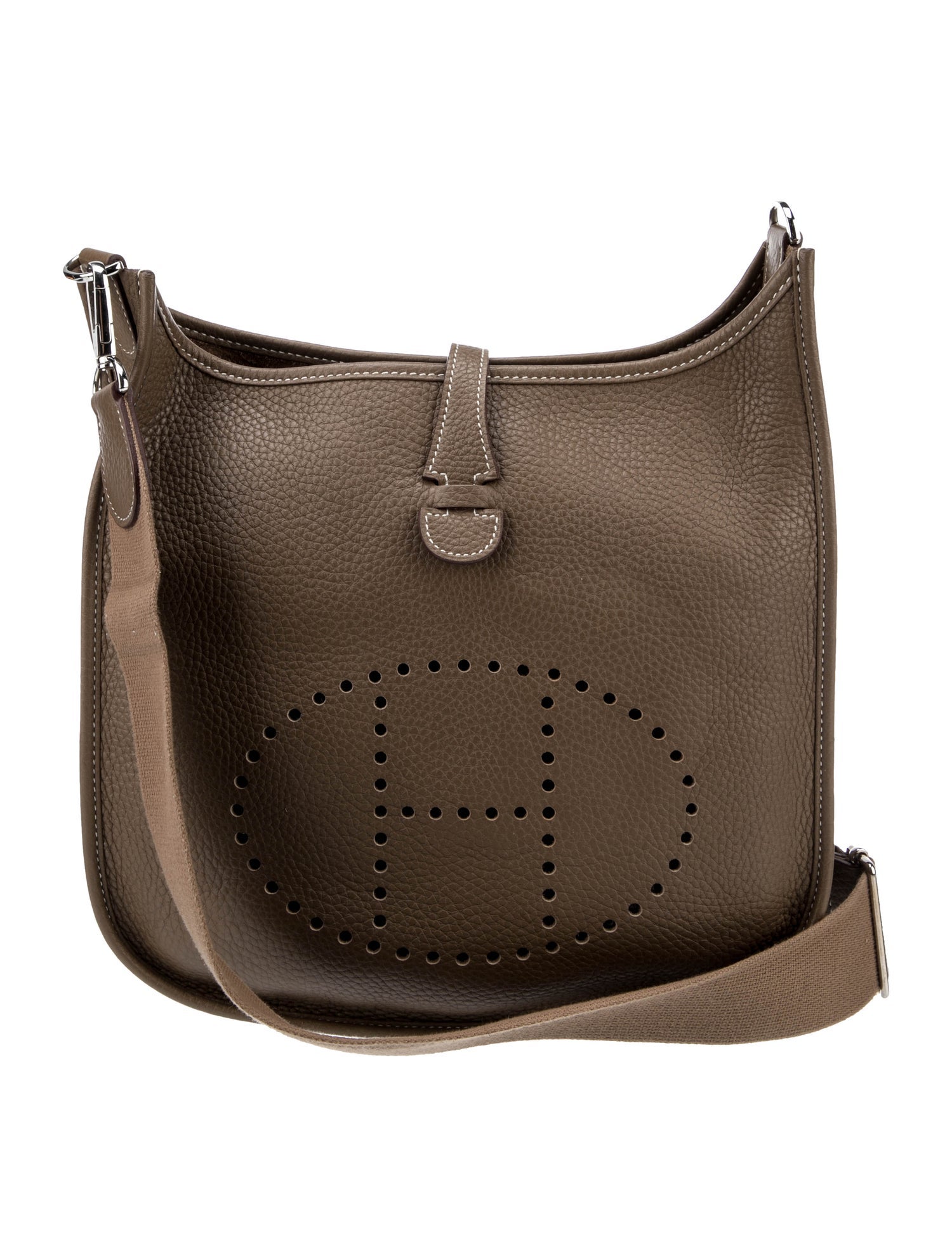 Hermès 2022 Clemence Evelyne TPM 16 - Brown Crossbody Bags, Handbags ...