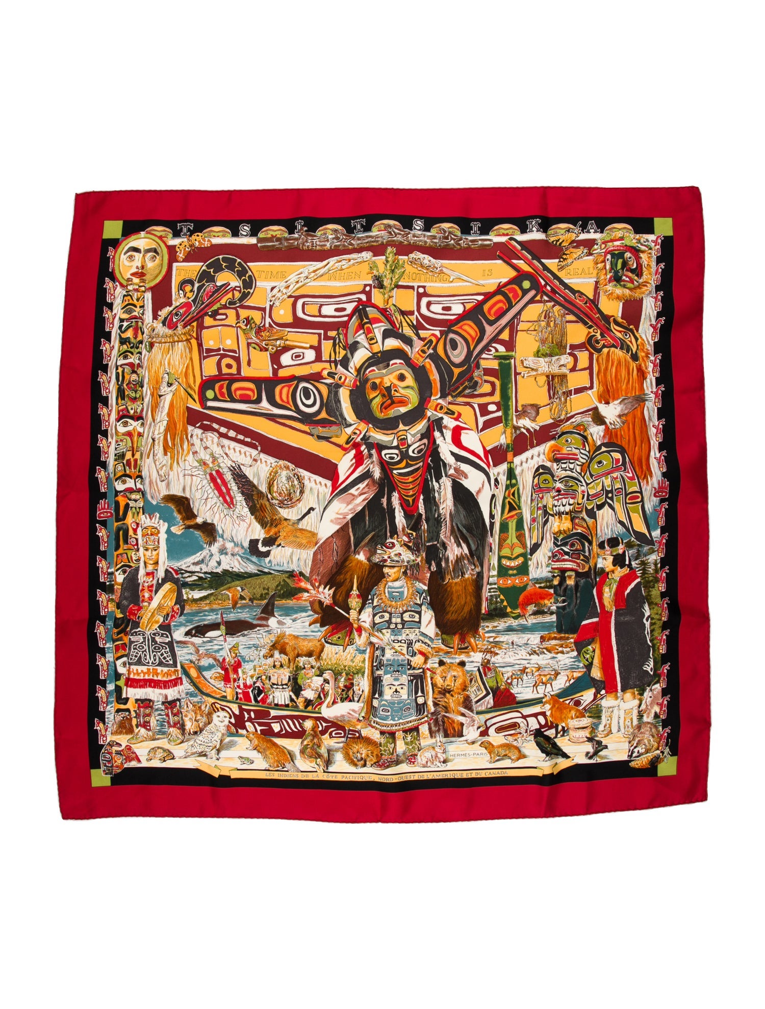 Hermès Silk Scarf - Black Scarves and Shawls, Accessories - HER568525 ...
