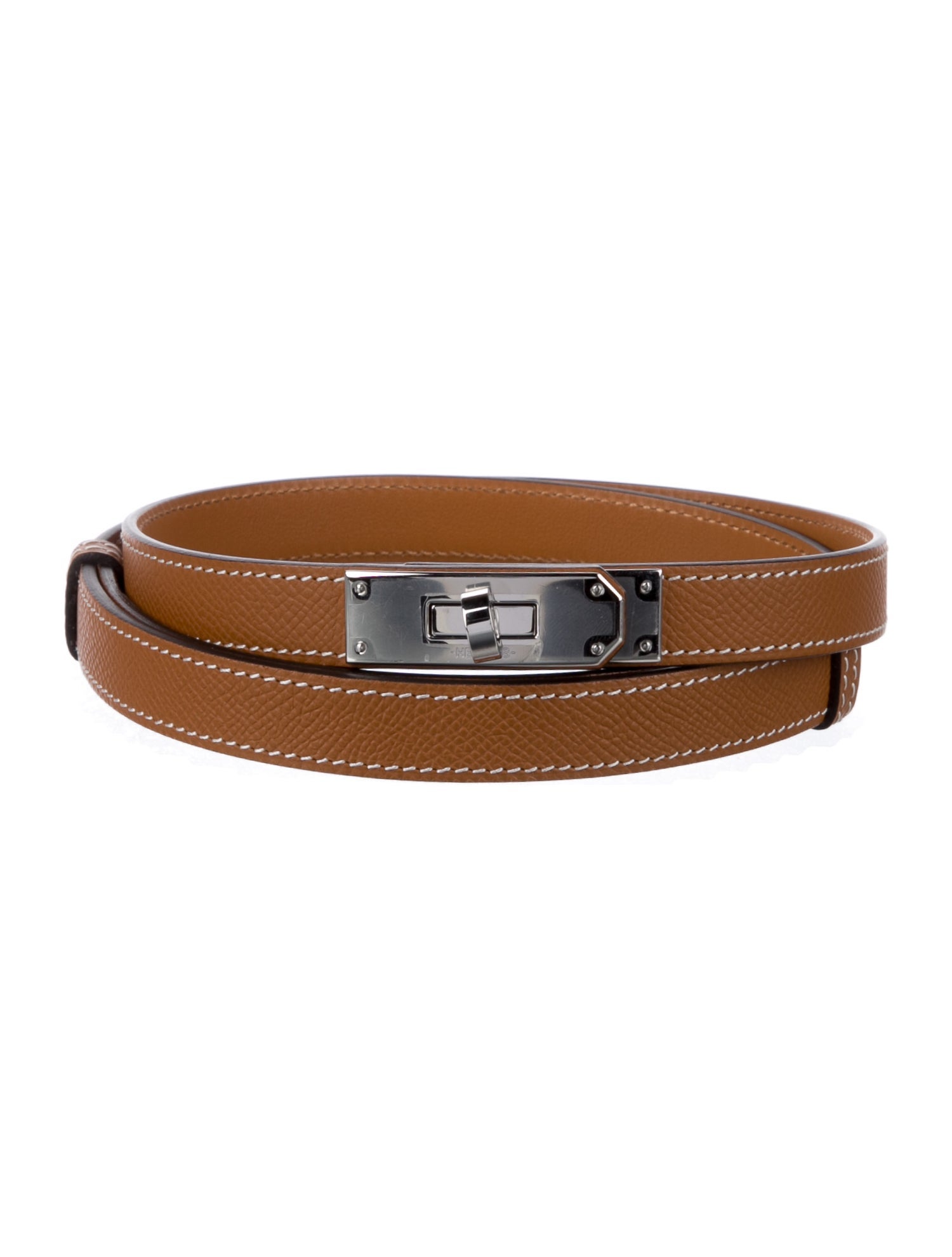 Hermès 18 mm 2023 Kelly Belt - Brown Belts, Accessories - HER581845 ...