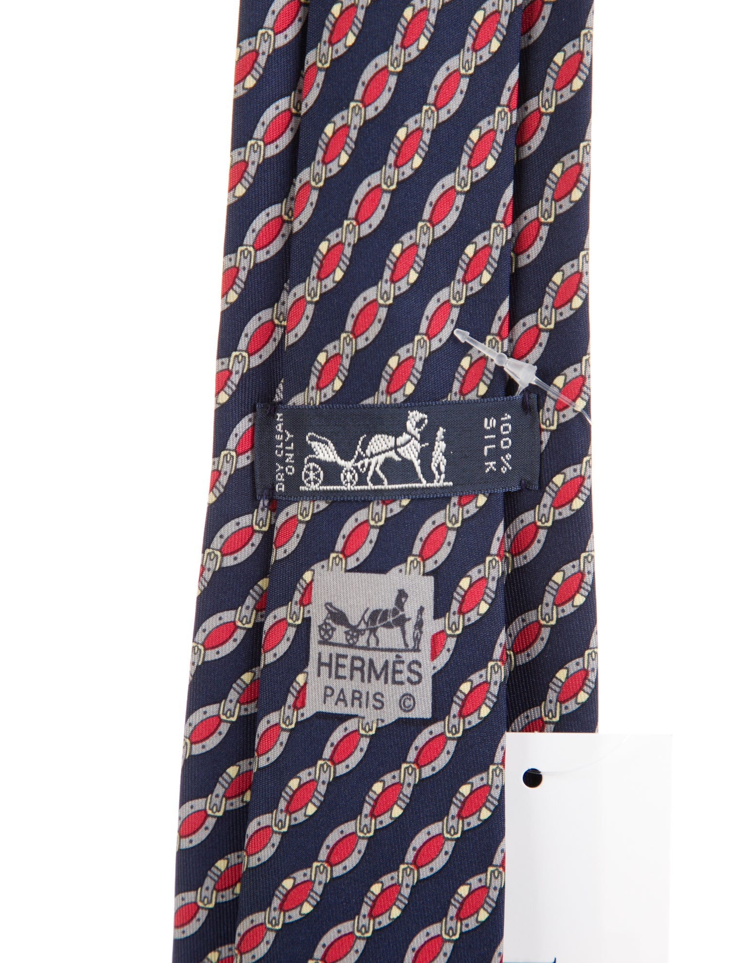 Hermès Silk Pattern Print Tie - Blue Ties, Suiting Accessories ...