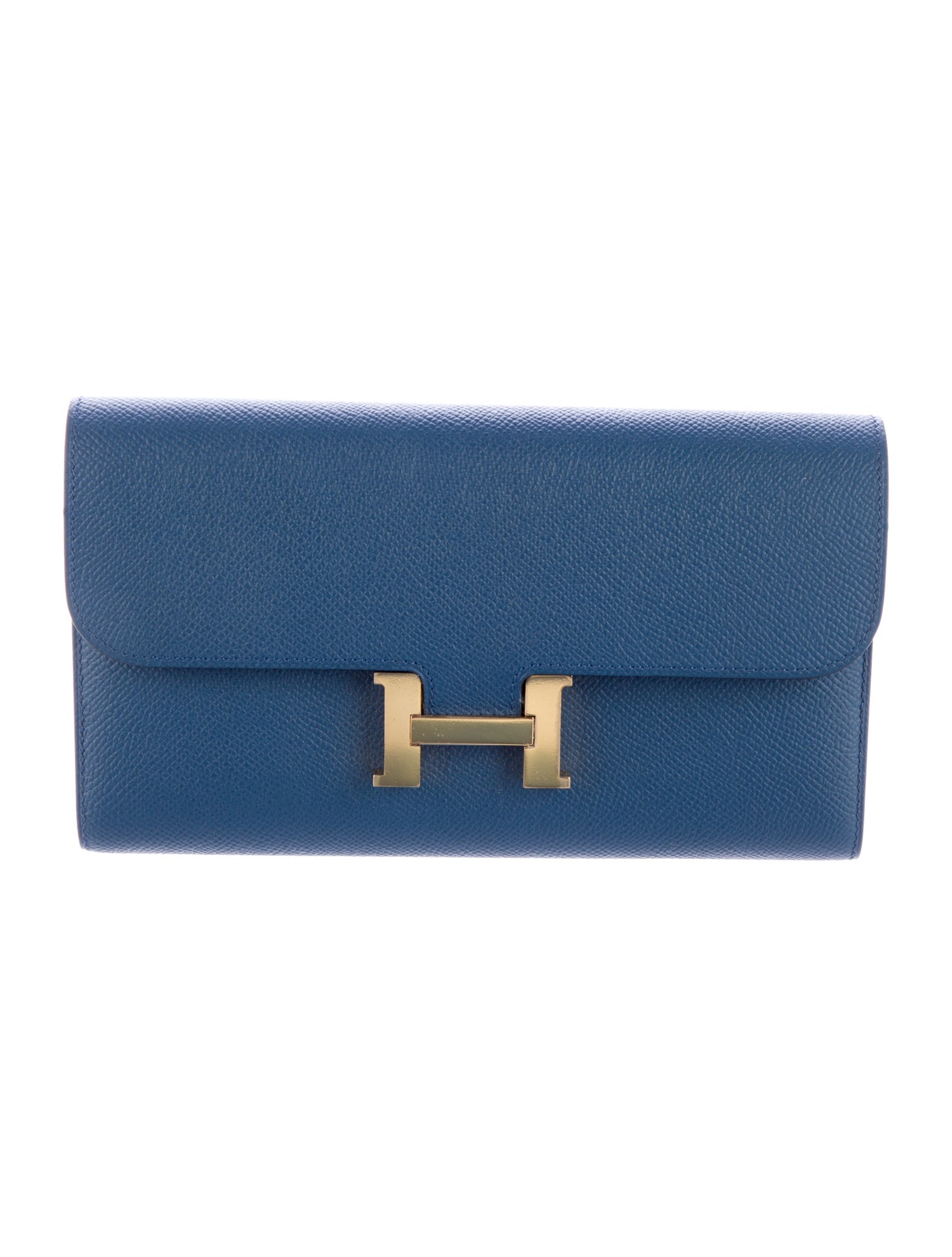 Hermès 2017 Constance Long Wallet - Blue Wallets, Accessories ...