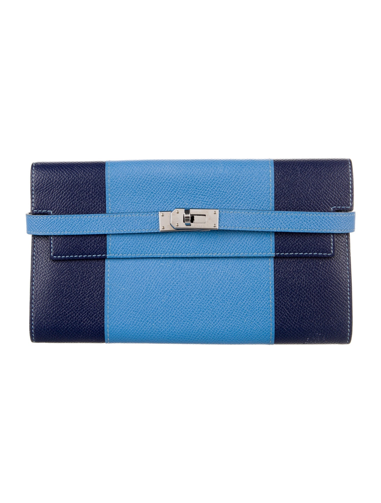 Hermès Kelly Longue Wallet - Blue Wallets, Accessories - HER586752 ...