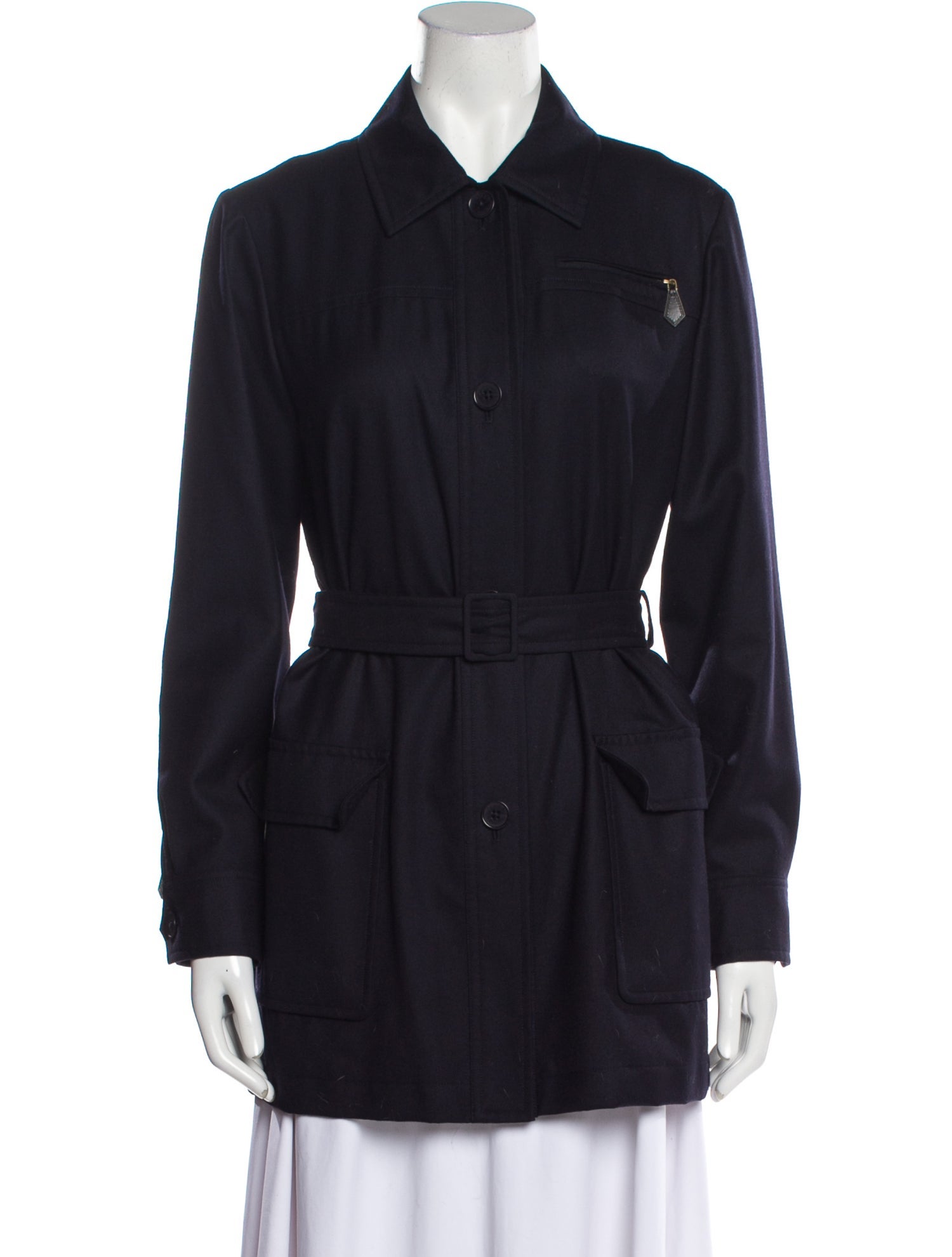 Hermès Utility Jacket - Blue Jackets, Clothing - HER590778 | The RealReal