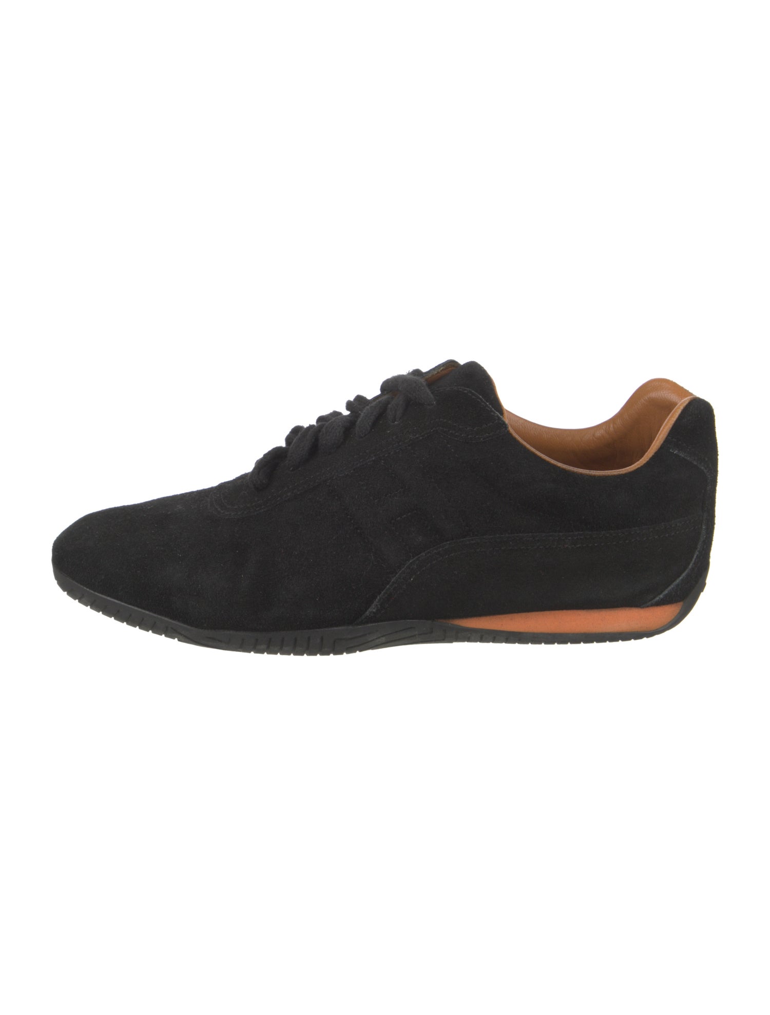Hermès H Logo Suede Sneakers - Black Sneakers, Shoes - HER592914 | The RealReal