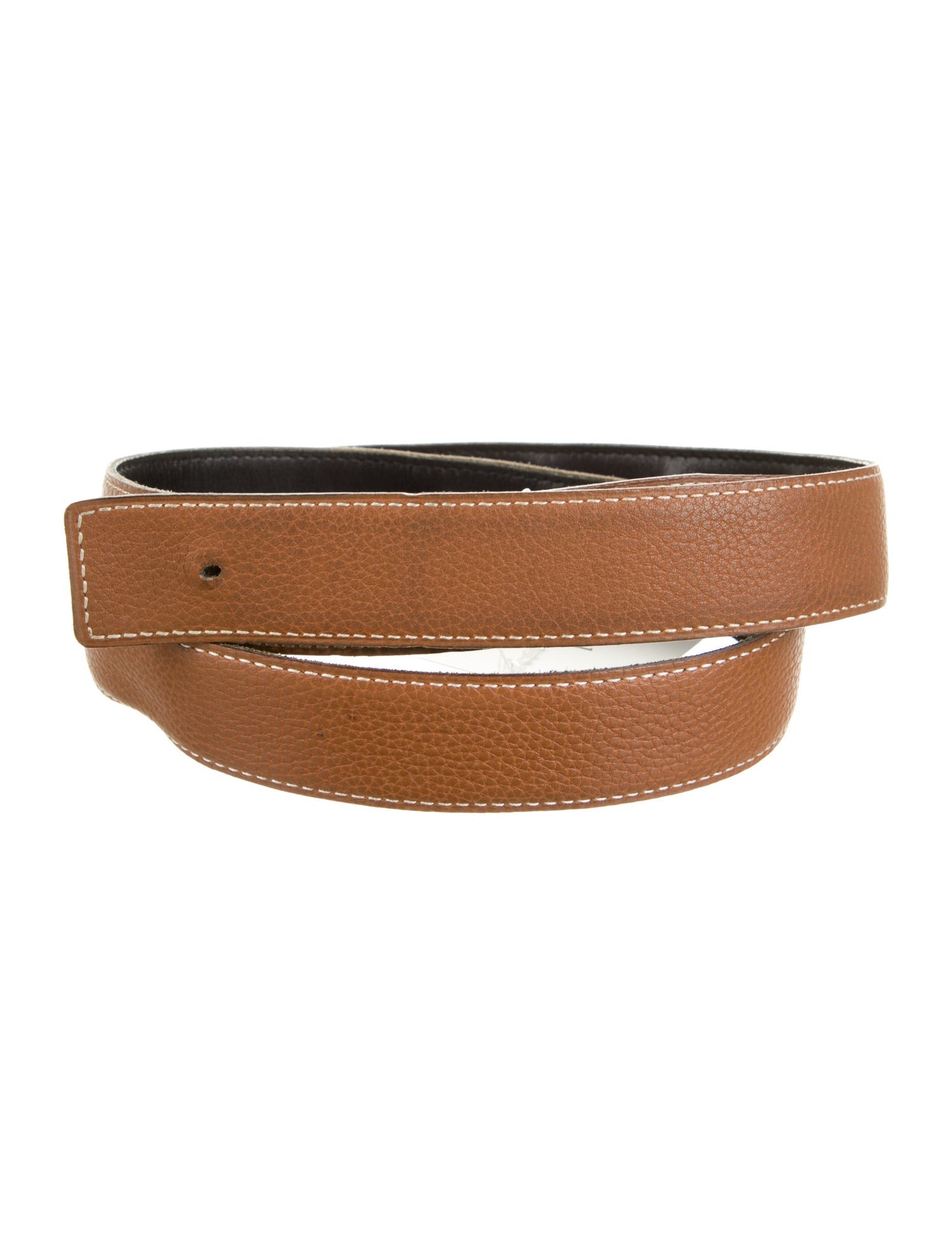Hermès Reversible 32 mm Belt Strap Belt Strap - Black Belts ...