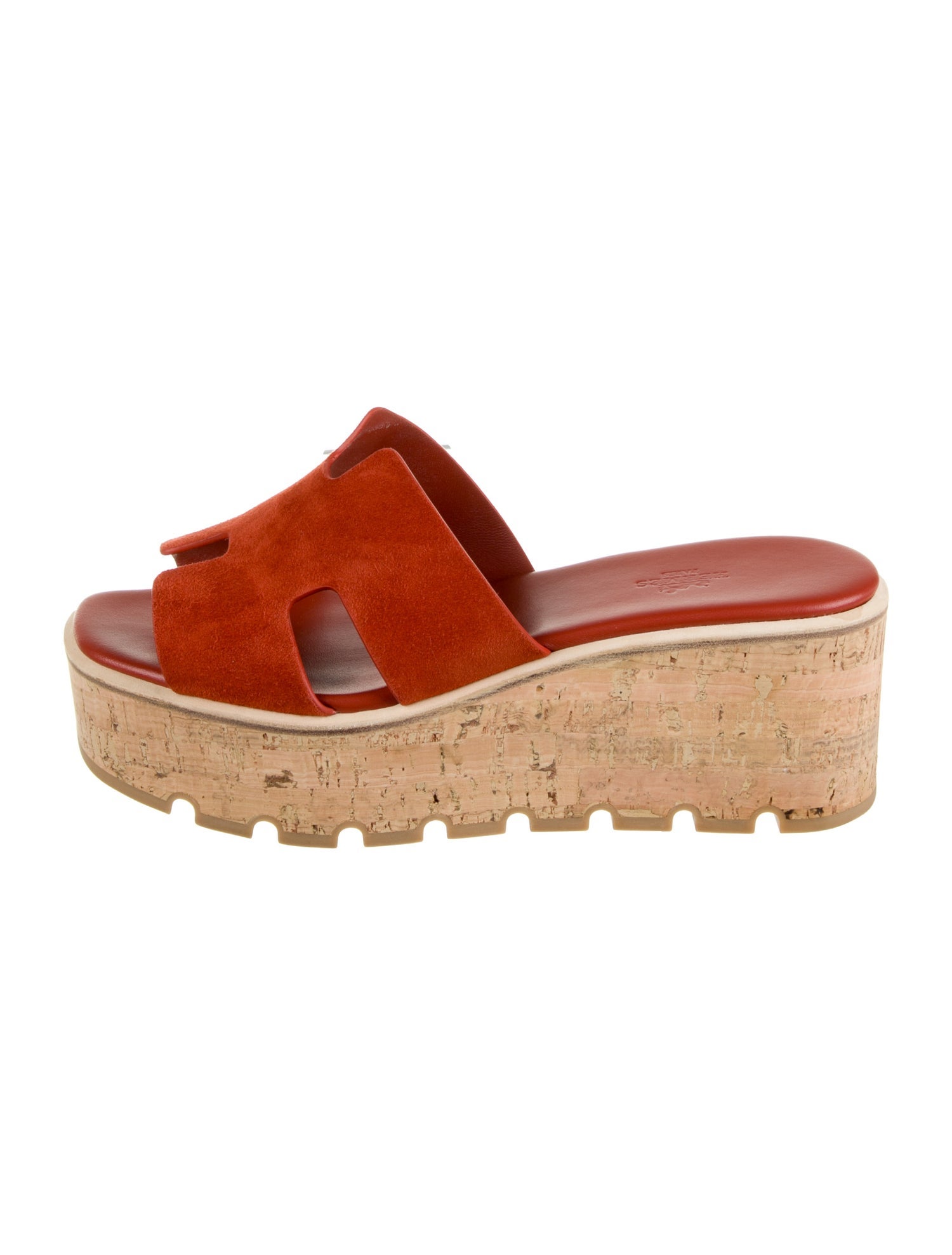 Hermès Eze 30 Leather Slides - Brown Sandals, Shoes - HER594467 | The ...
