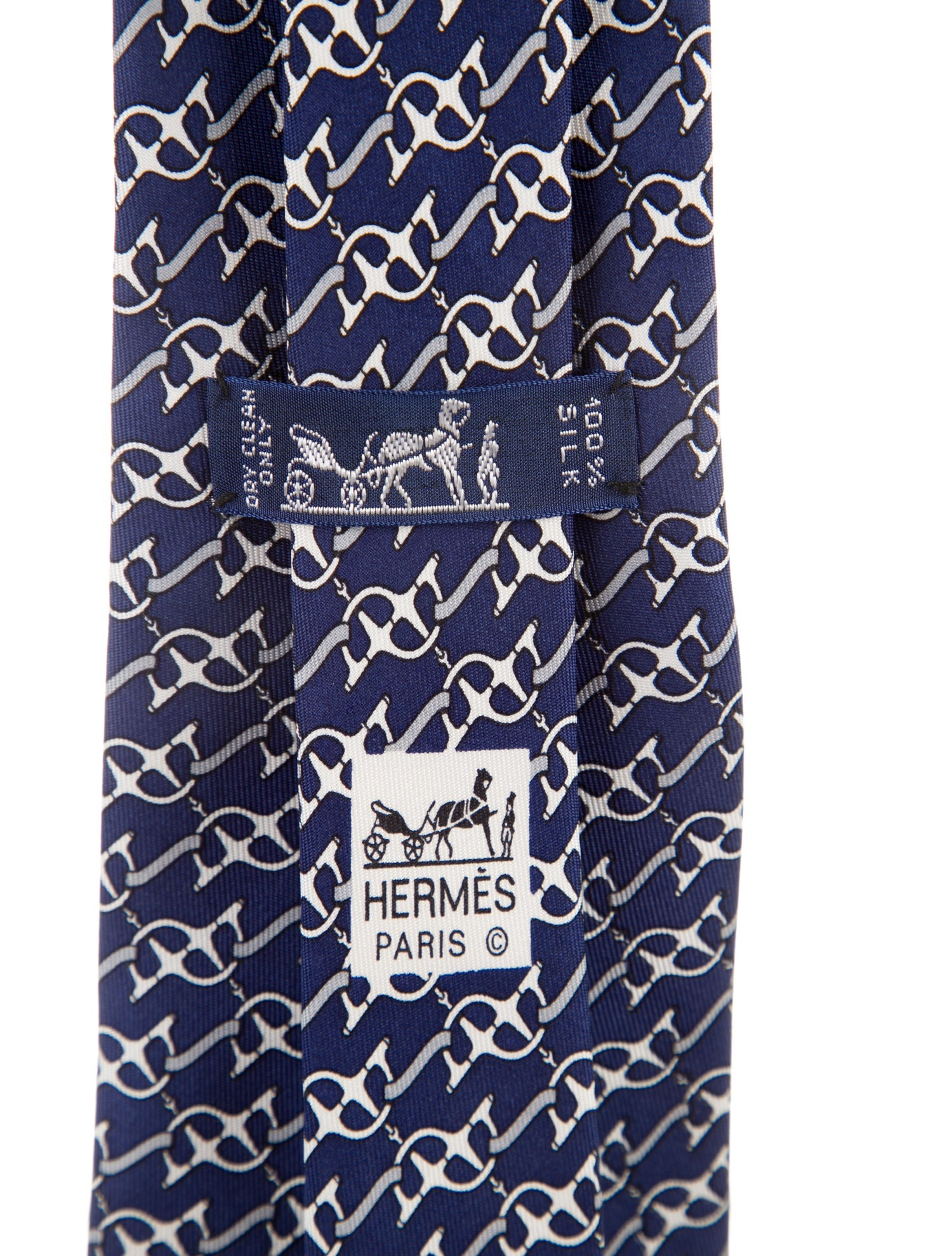 Hermès Silk Pattern Print Tie w/ Tags - Green Ties, Suiting Accessories ...