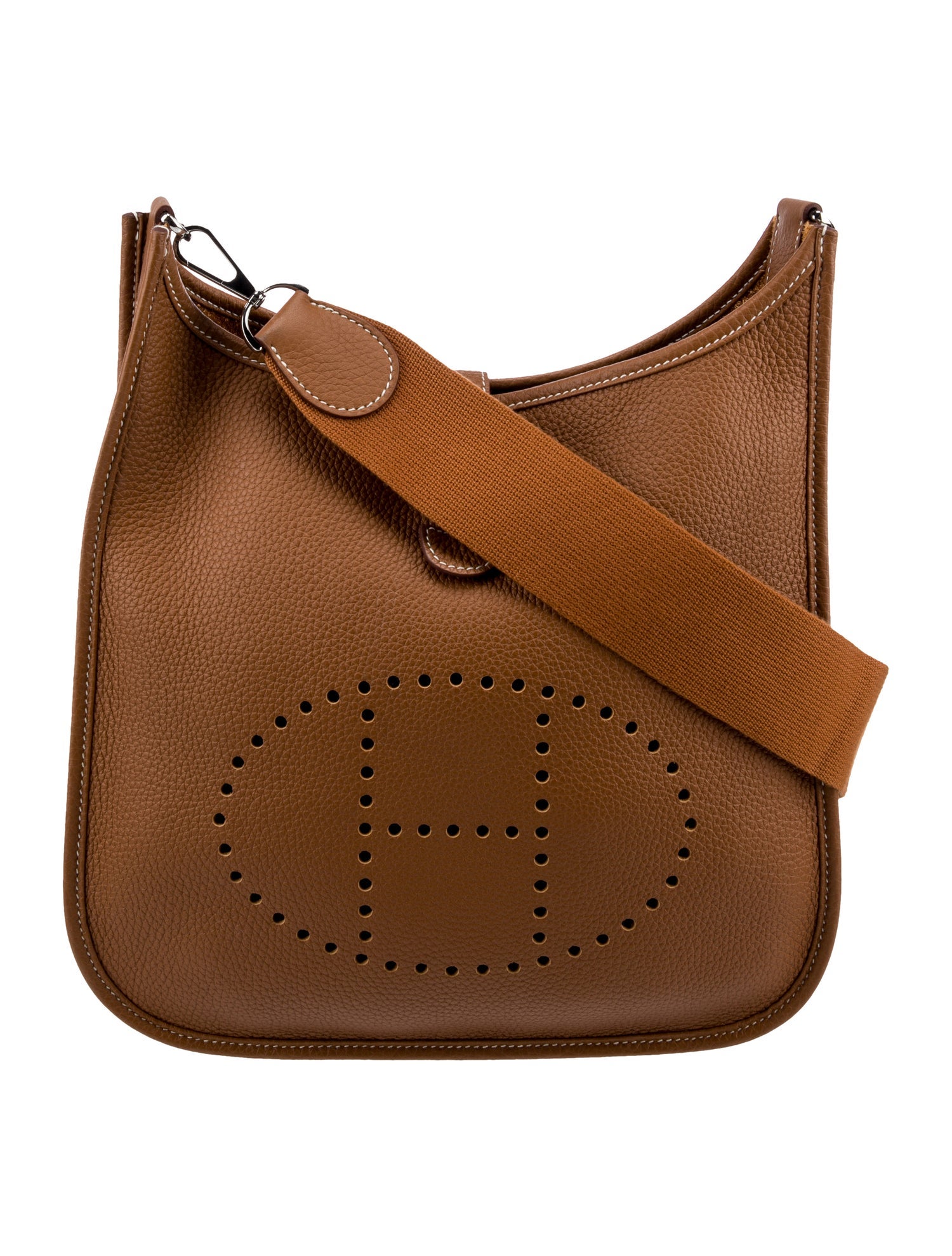 Hermès 2023 Clemence Evelyne TPM 16 - Brown Crossbody Bags, Handbags ...