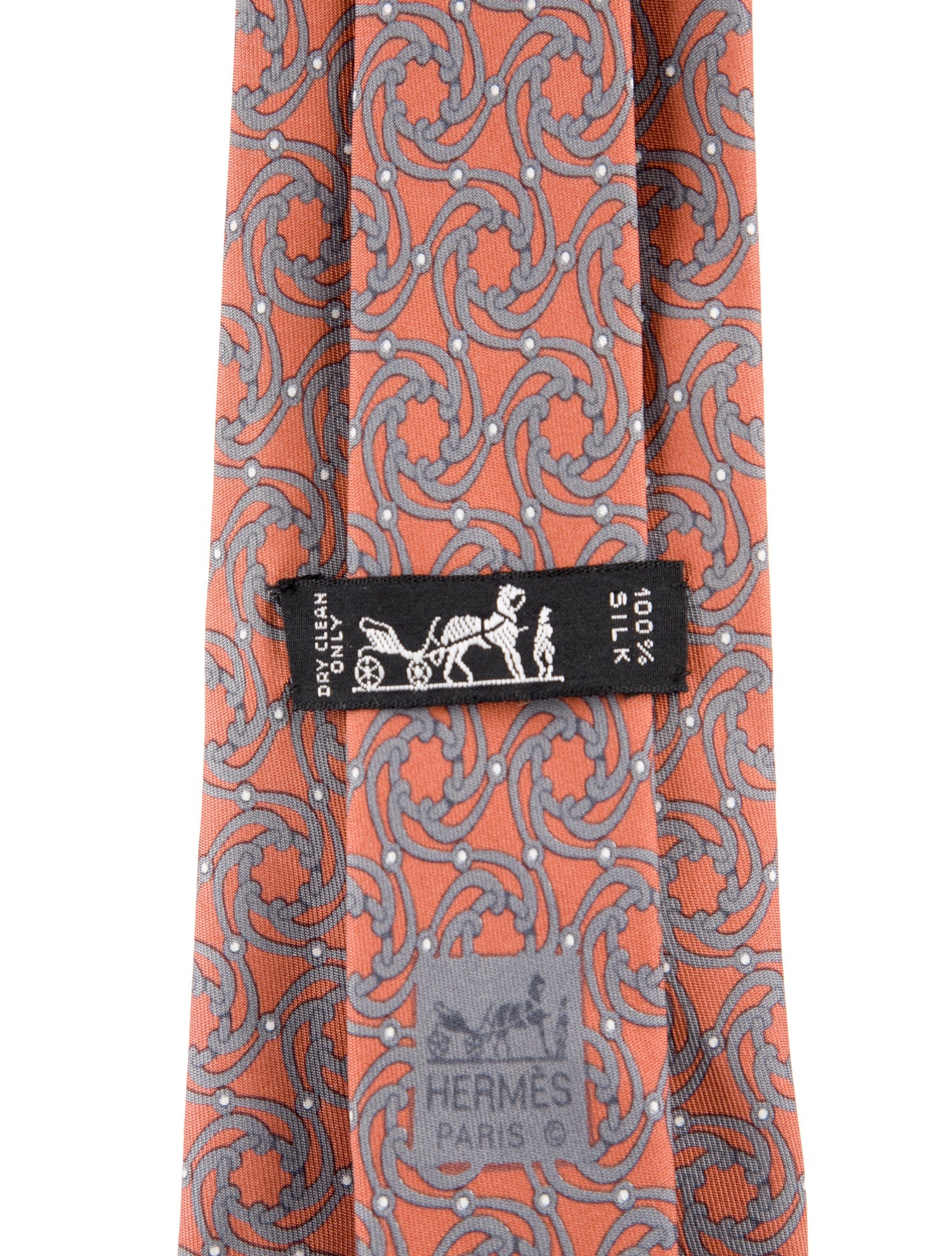 Hermès Silk Pattern Printed Tie - Red Ties, Suiting Accessories ...