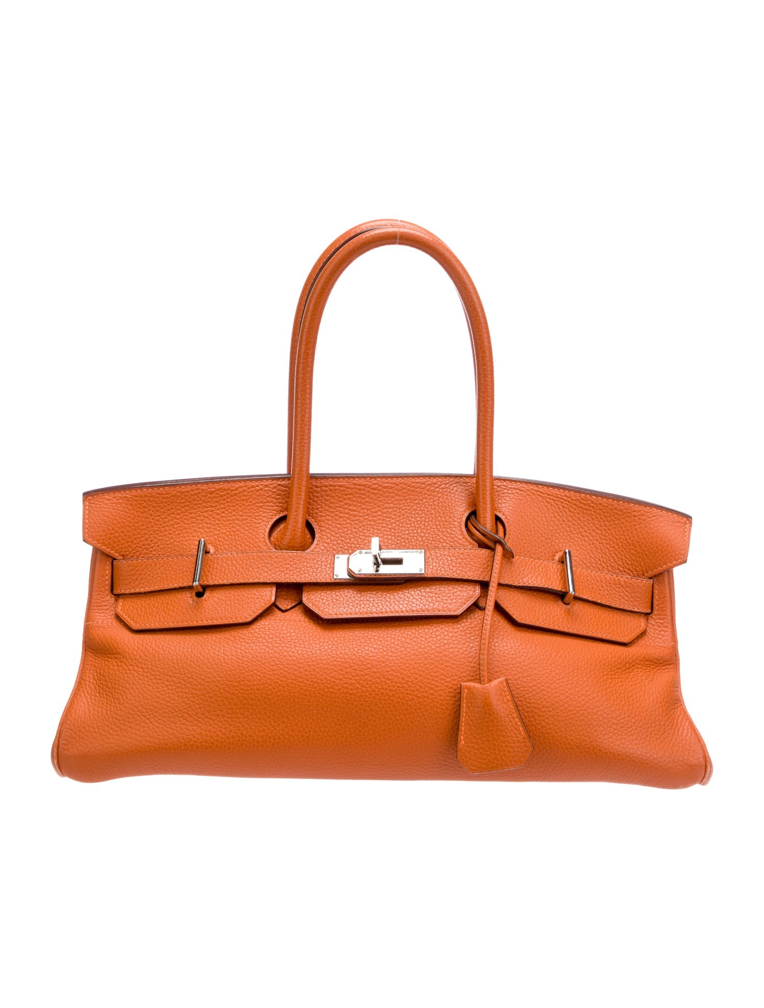 Hermès Clemence Birkin 35 - Blue Shoulder Bags, Handbags - HER591374 ...