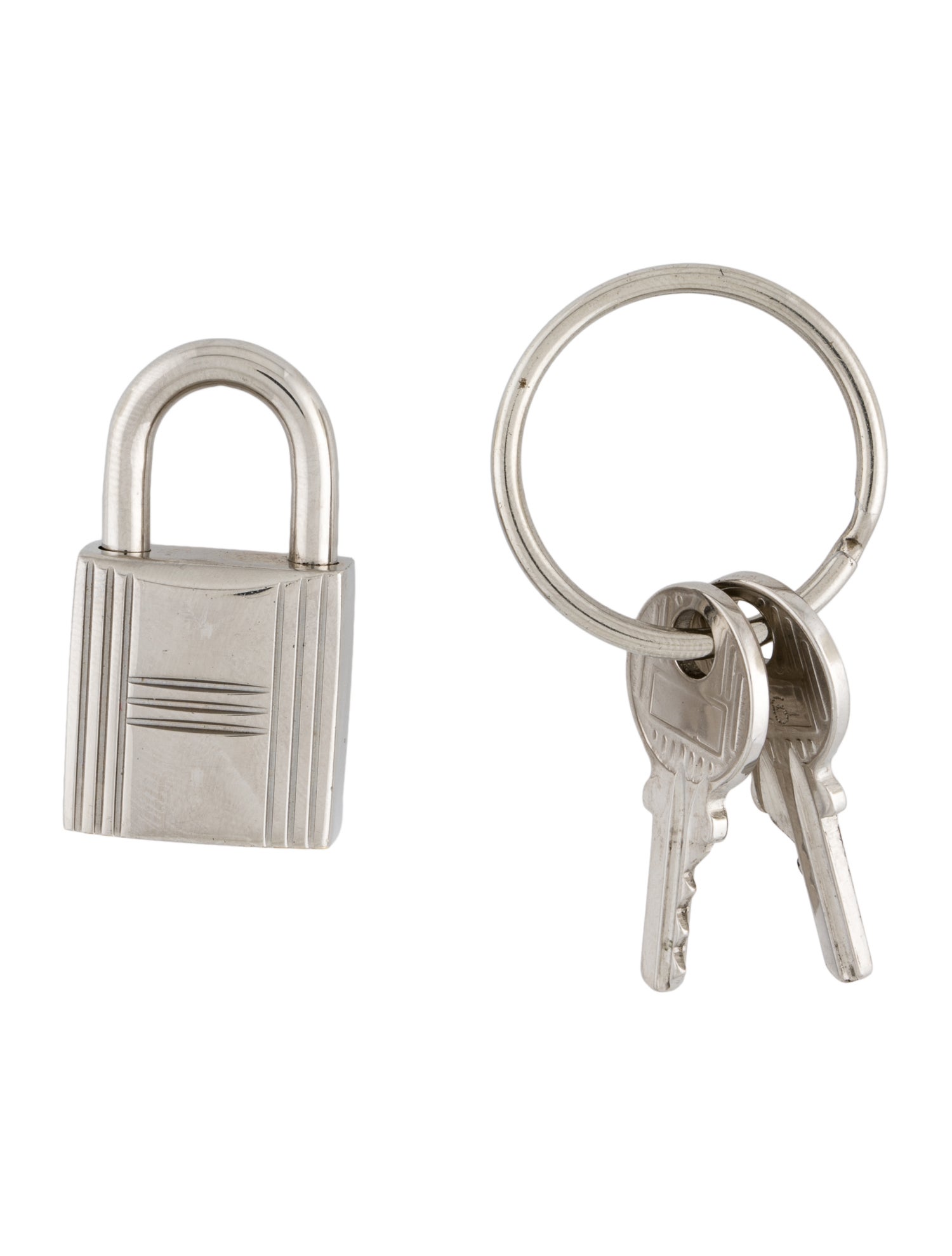 Hermès Cadena Lock and Key Set - Silver Travel, Accessories - HER606398 ...