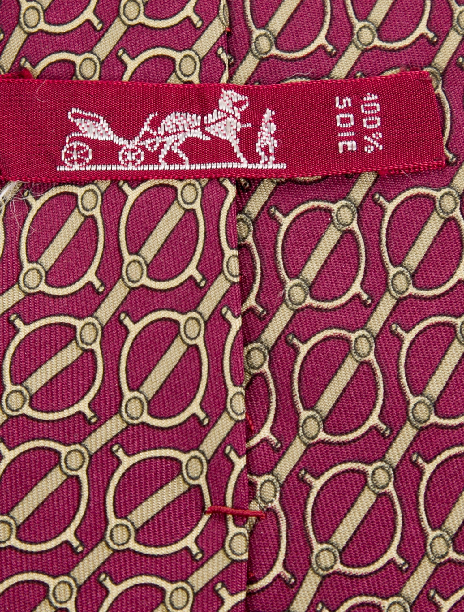 Hermès Silk Pattern Print Tie - Purple Ties, Suiting Accessories ...