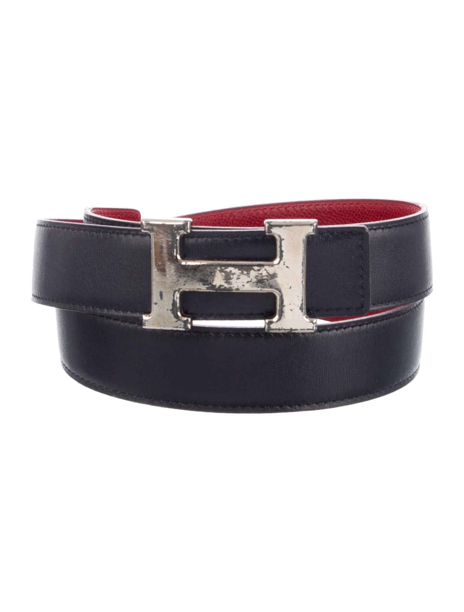 Hermès Reversible 32 mm H Belt Kit - Black Belts, Accessories ...