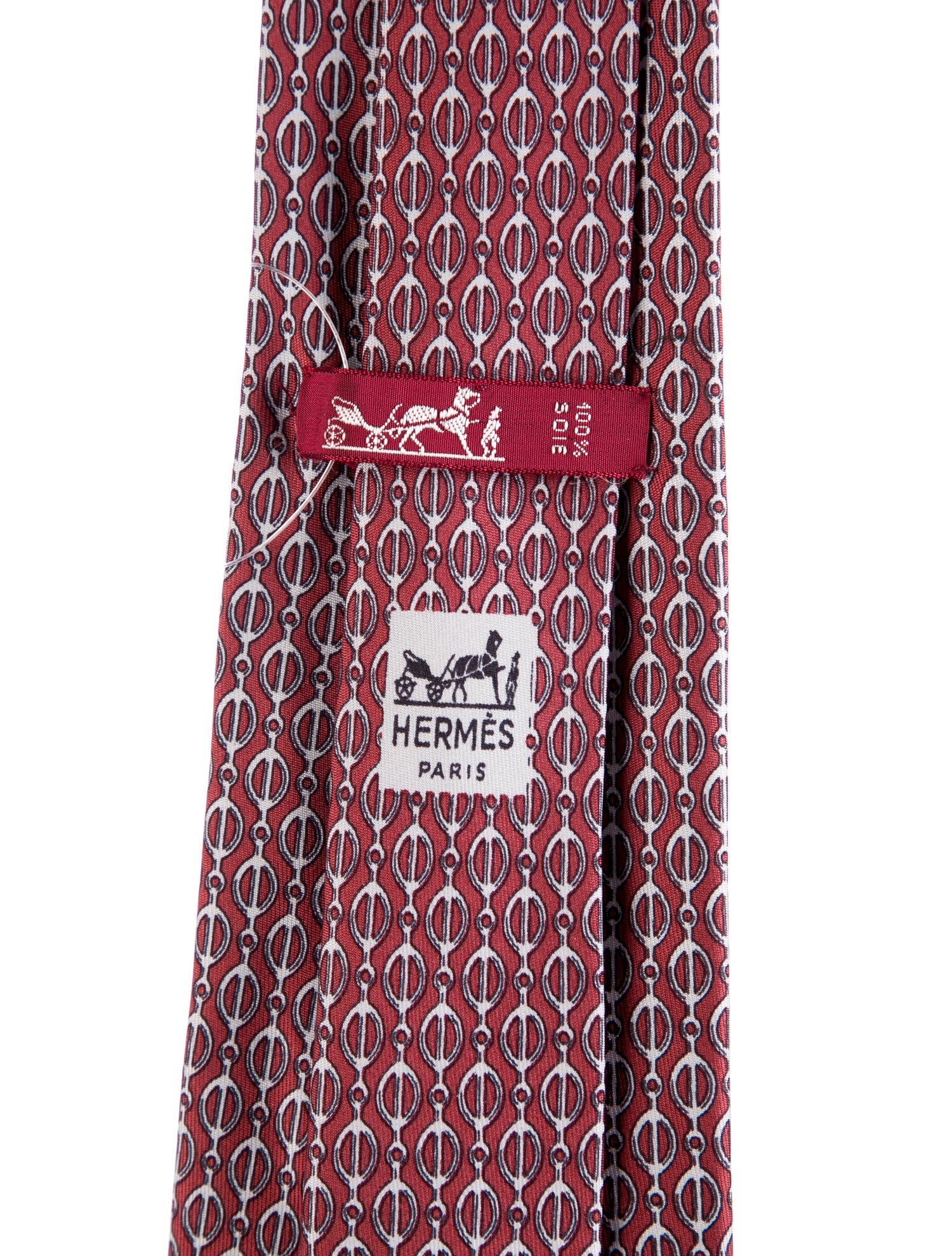 Hermès Silk Pattern Print Tie - Purple Ties, Suiting Accessories ...