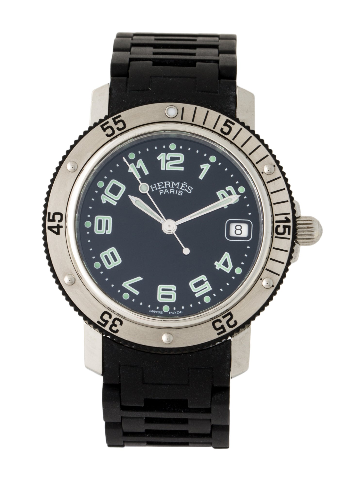 Hermès Clipper Diver Watch - CL7.715 | The RealReal