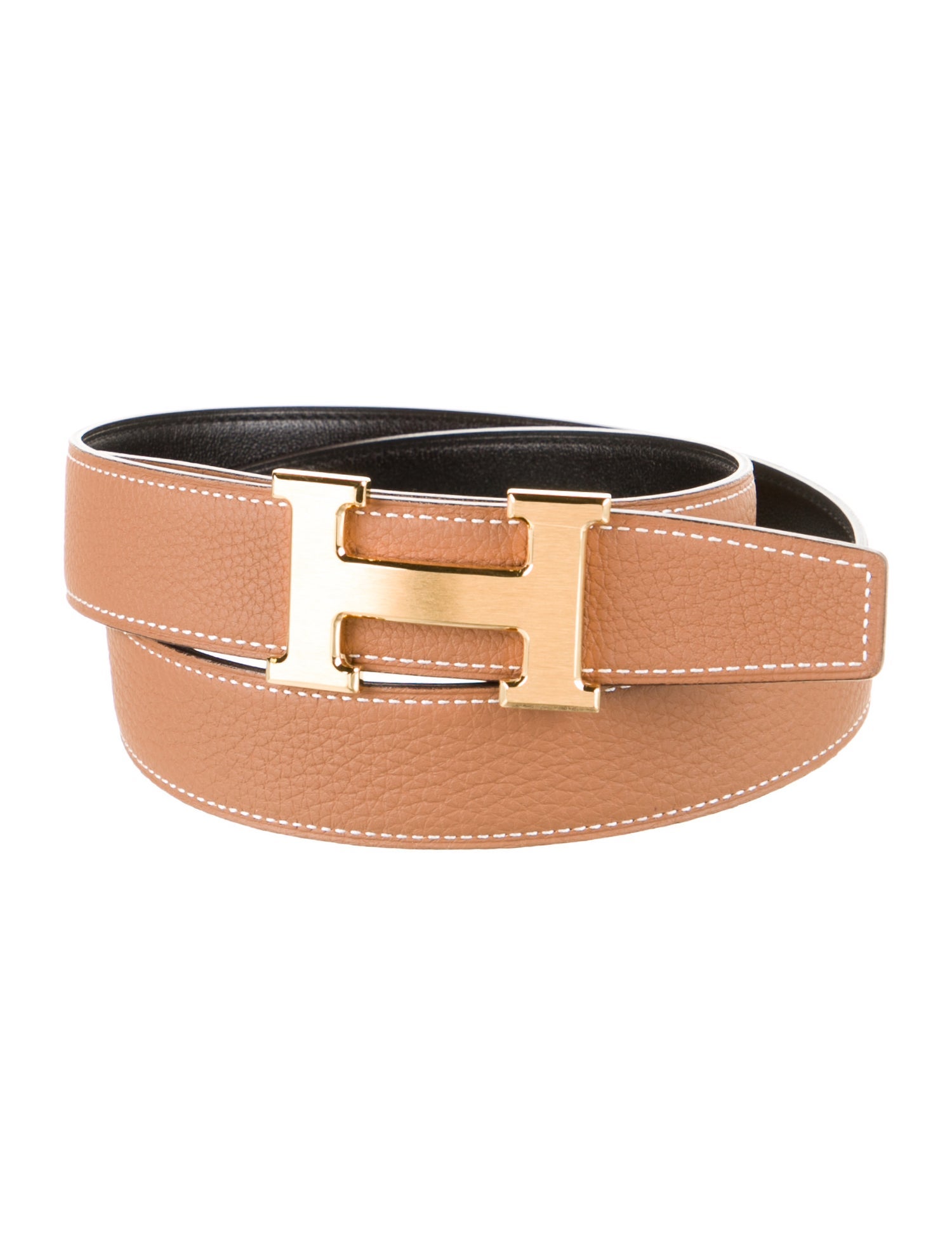 Hermès Reversible 18 mm H Belt Kit - Black Belts, Accessories ...