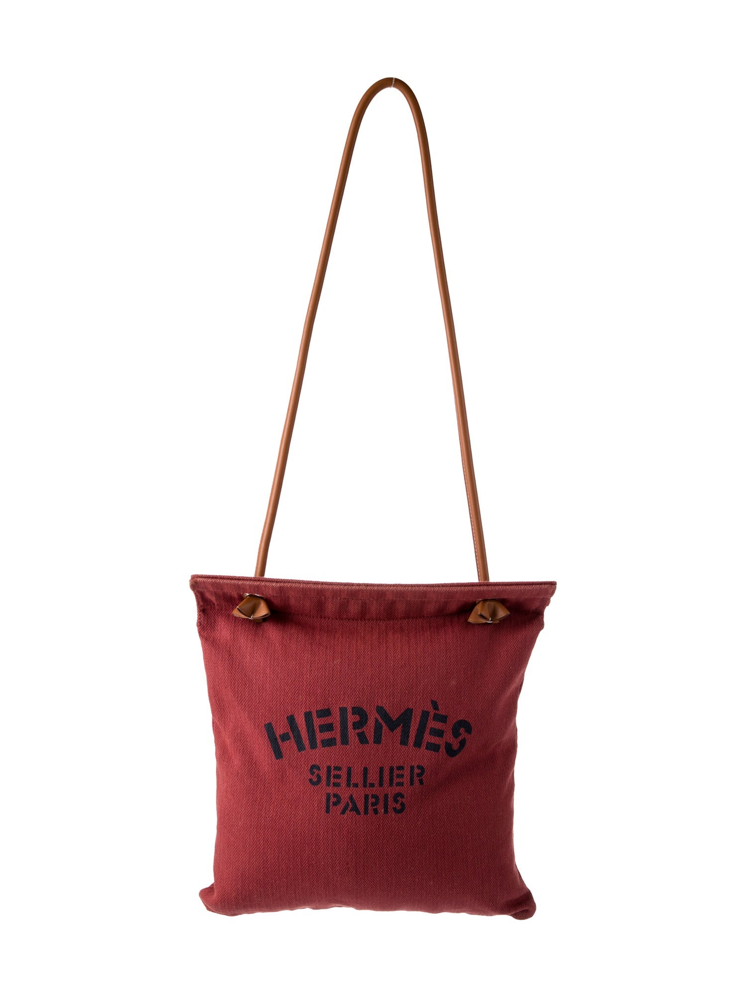 Hermès Toile Aline Grooming Bag - Red Shoulder Bags, Handbags ...