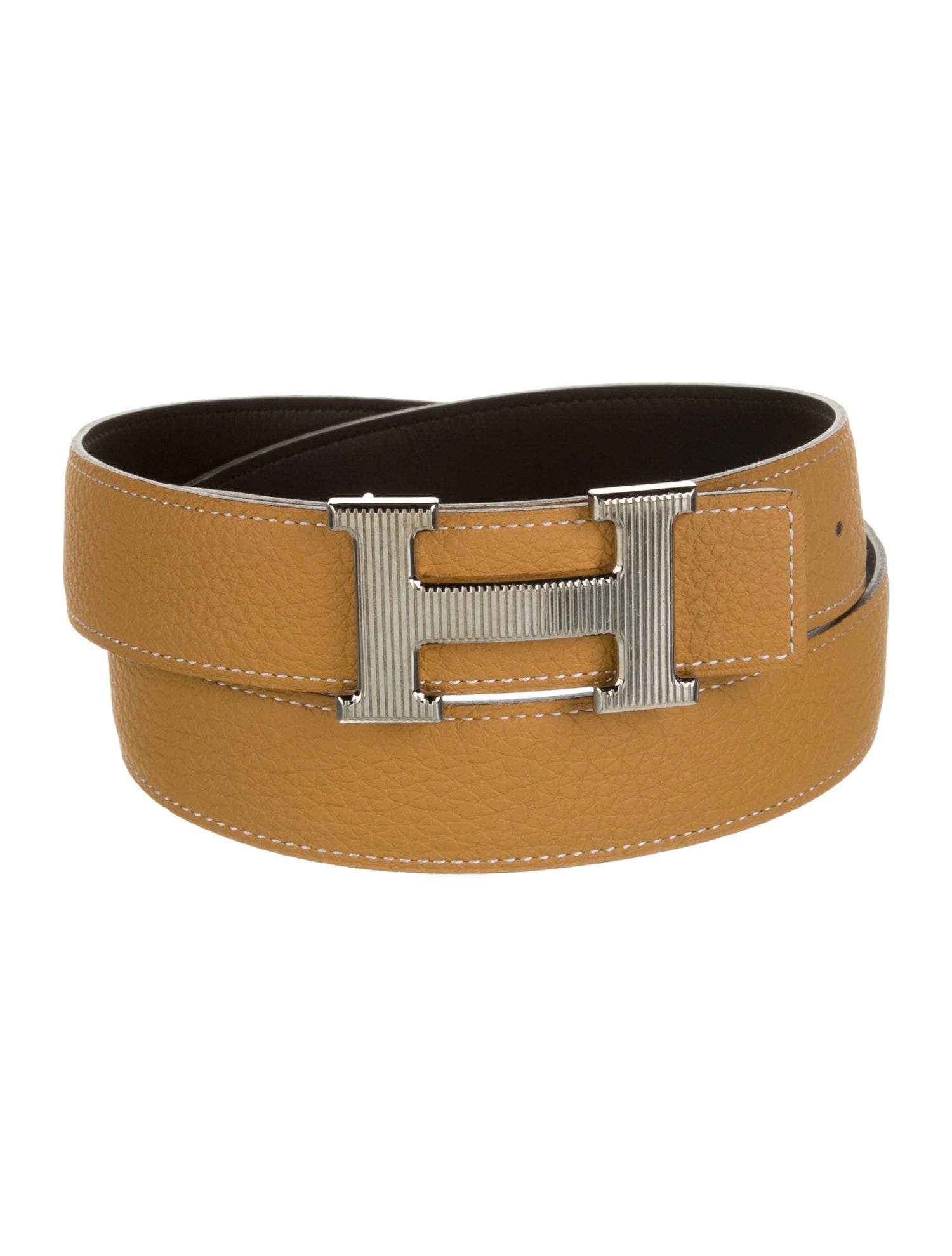 Hermès Reversible 32 mm H Belt Kit - Blue Belts, Accessories ...