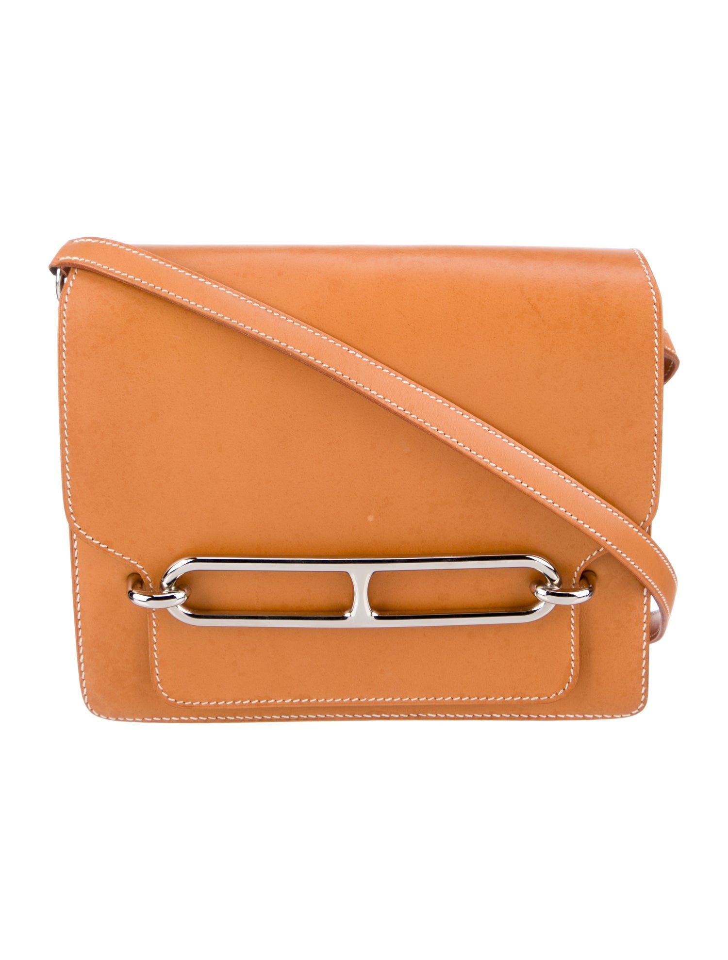 Hermès Sac Roulis 23 - Gold Crossbody Bags, Handbags - HER563219 | The ...
