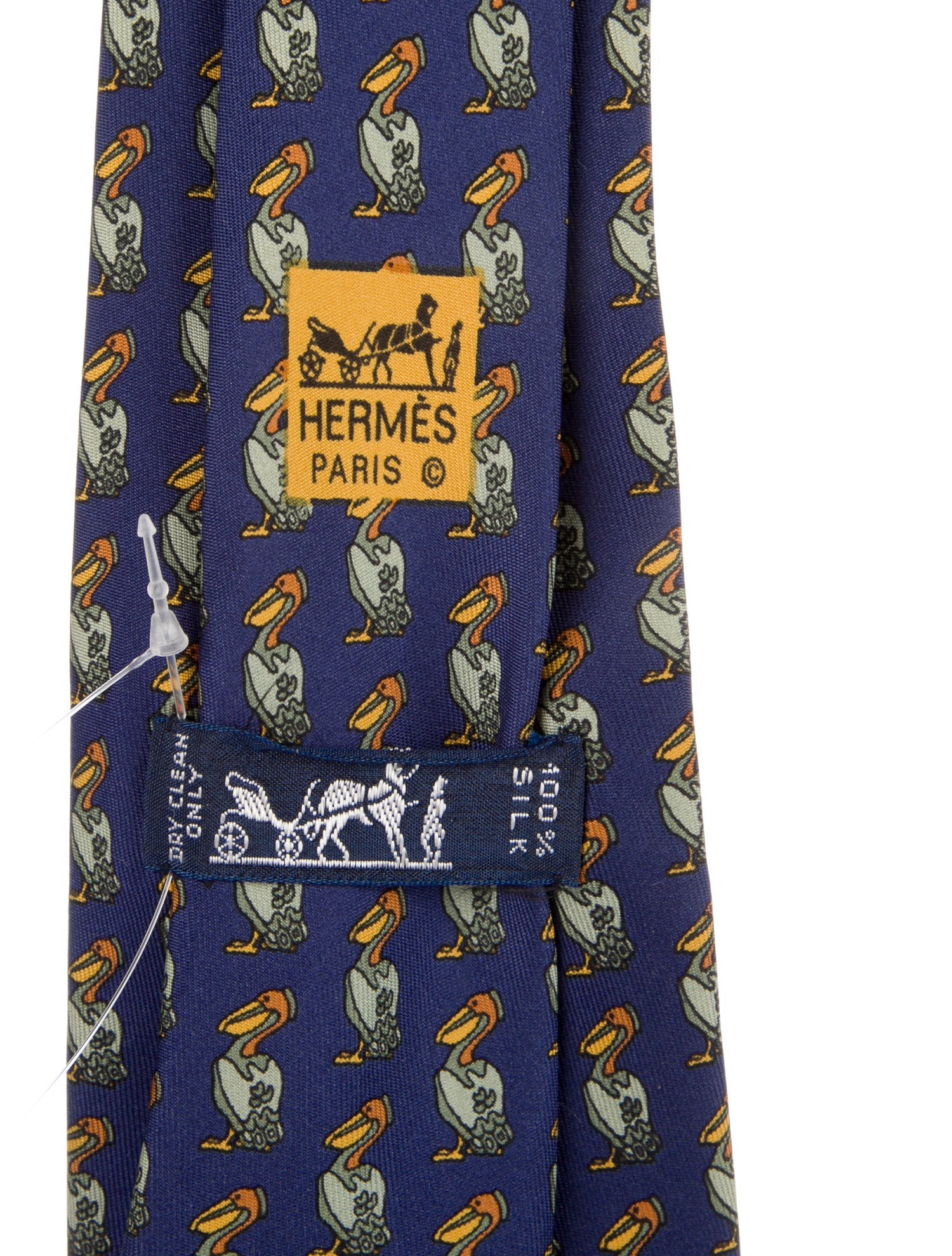 Hermès Silk Pattern Tie - Blue Ties, Suiting Accessories - HER626522 ...