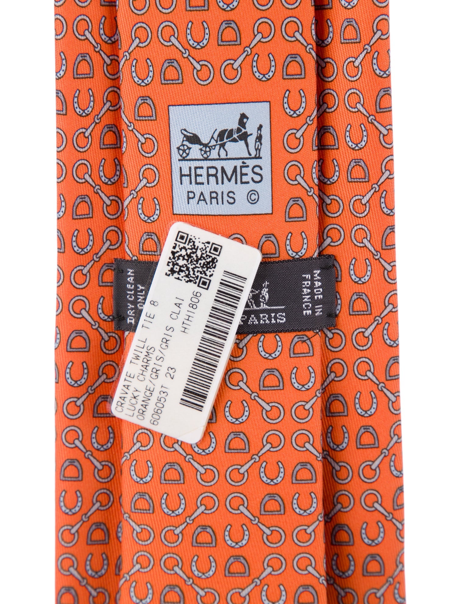 Hermès Logo Tie Clip - Silver - HER488349 | The RealReal