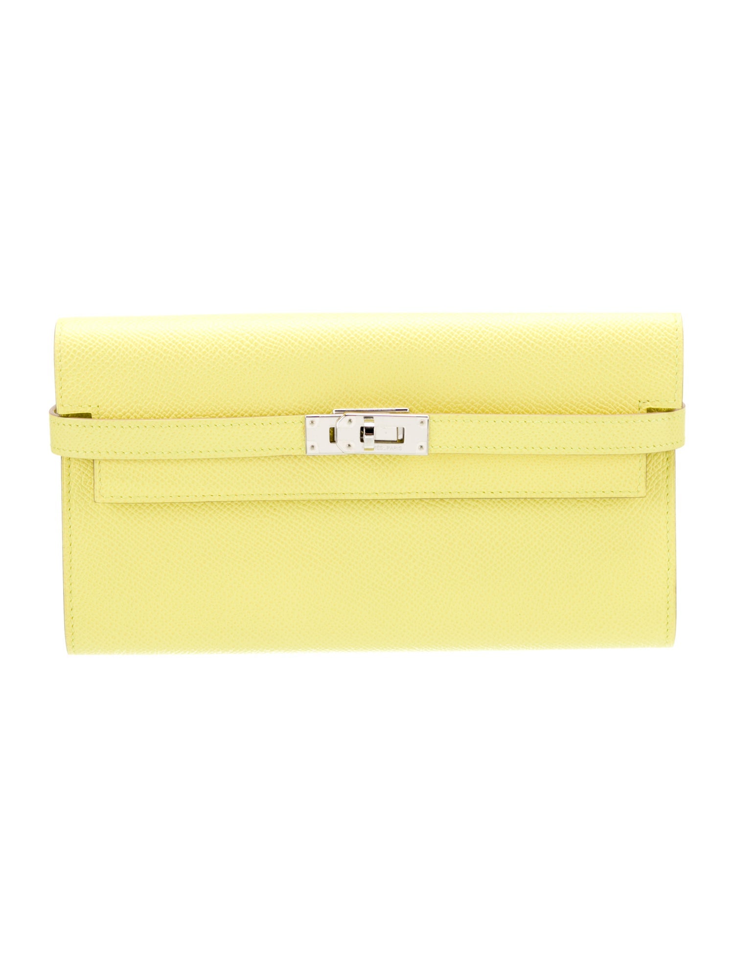 Hermès 2014 Kelly Longue Wallet - Yellow Wallets, Accessories ...