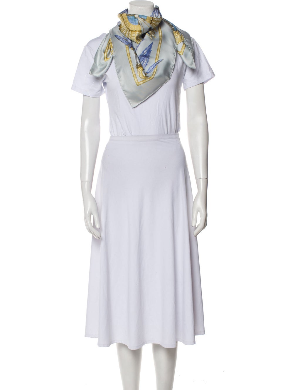 Hermès Brazil Silk Scarf w/ Tags - Blue Scarves and Shawls, Accessories ...