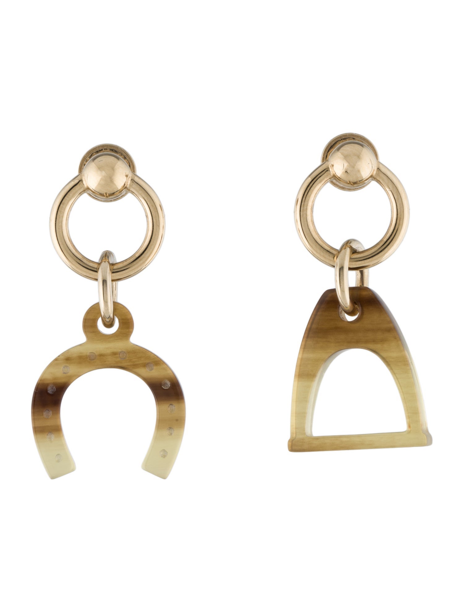 Roberto Coin 18K Chic & Shine Oval Link Drop Earrings - 18K Yellow Gold ...