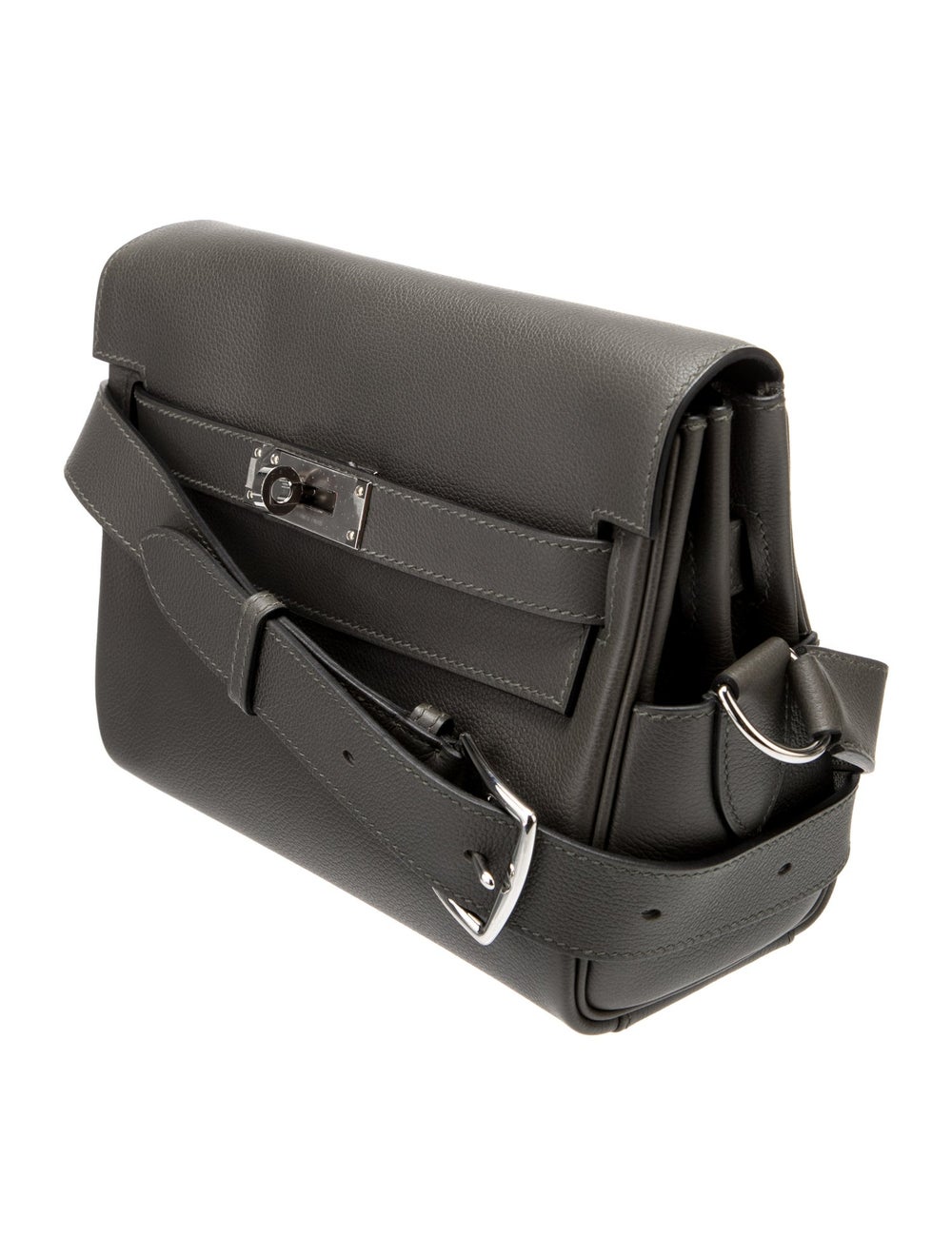 Hermès 2024 Evercolor Kelly Messenger PM - Grey Messenger Bags, Bags ...