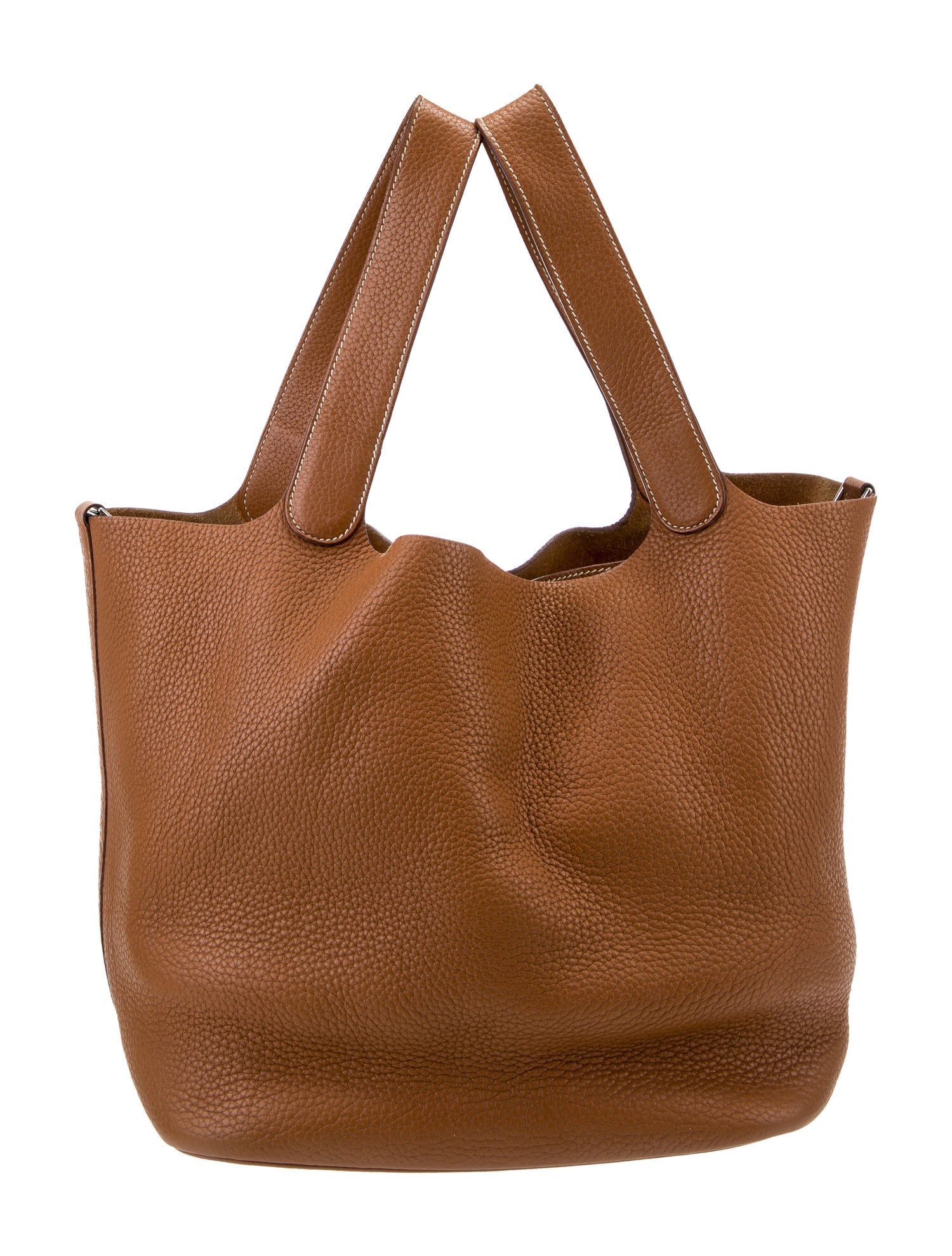 Hermès Clemence Picotin Lock 26 - Brown Hobos, Handbags - HER640020 ...