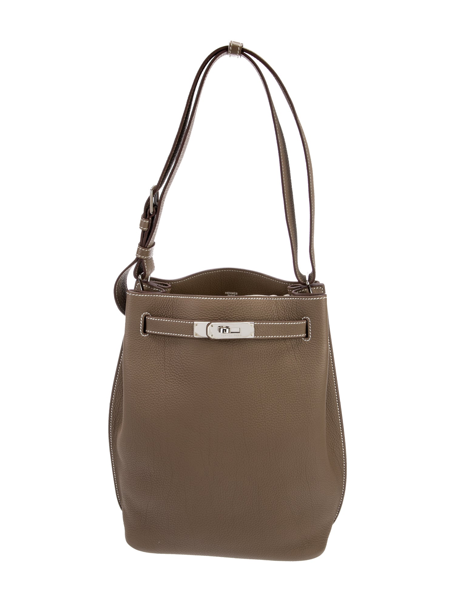 Hermès Togo So Kelly 26 - Orange Shoulder Bags, Handbags - HER599993 ...