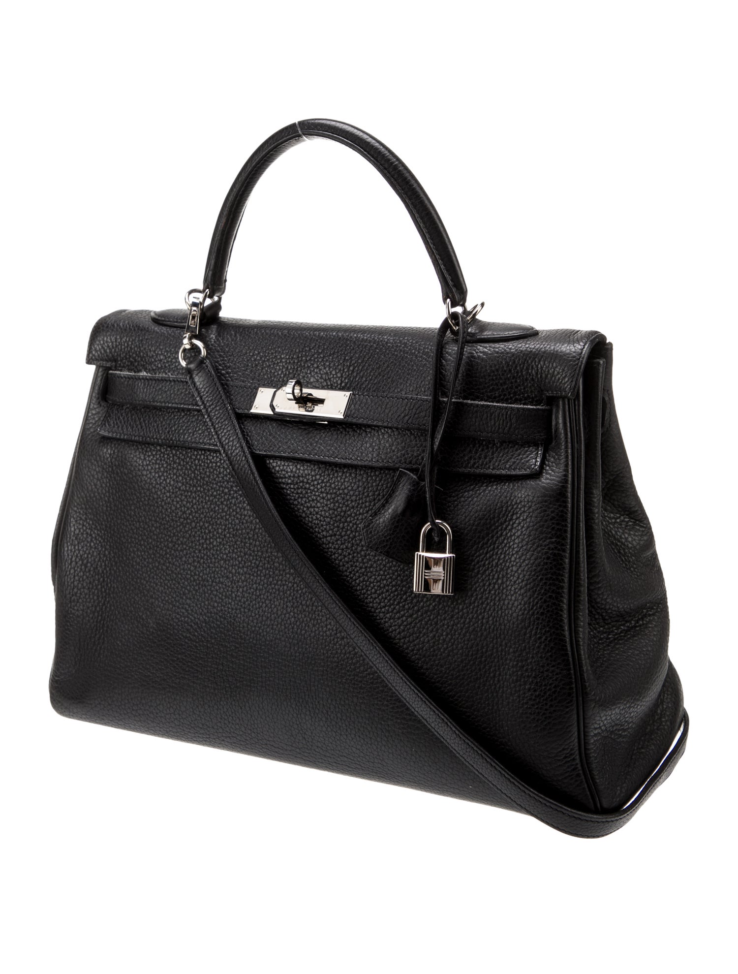 Hermès 2024 Epsom Mini Kelly II Sellier 20 w/ Tags - Black Handle Bags ...