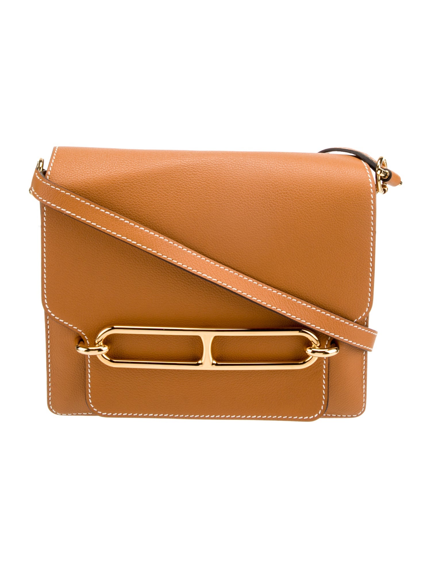 Hermès Evercolor Sac Roulis 23 - Neutrals Shoulder Bags, Handbags ...