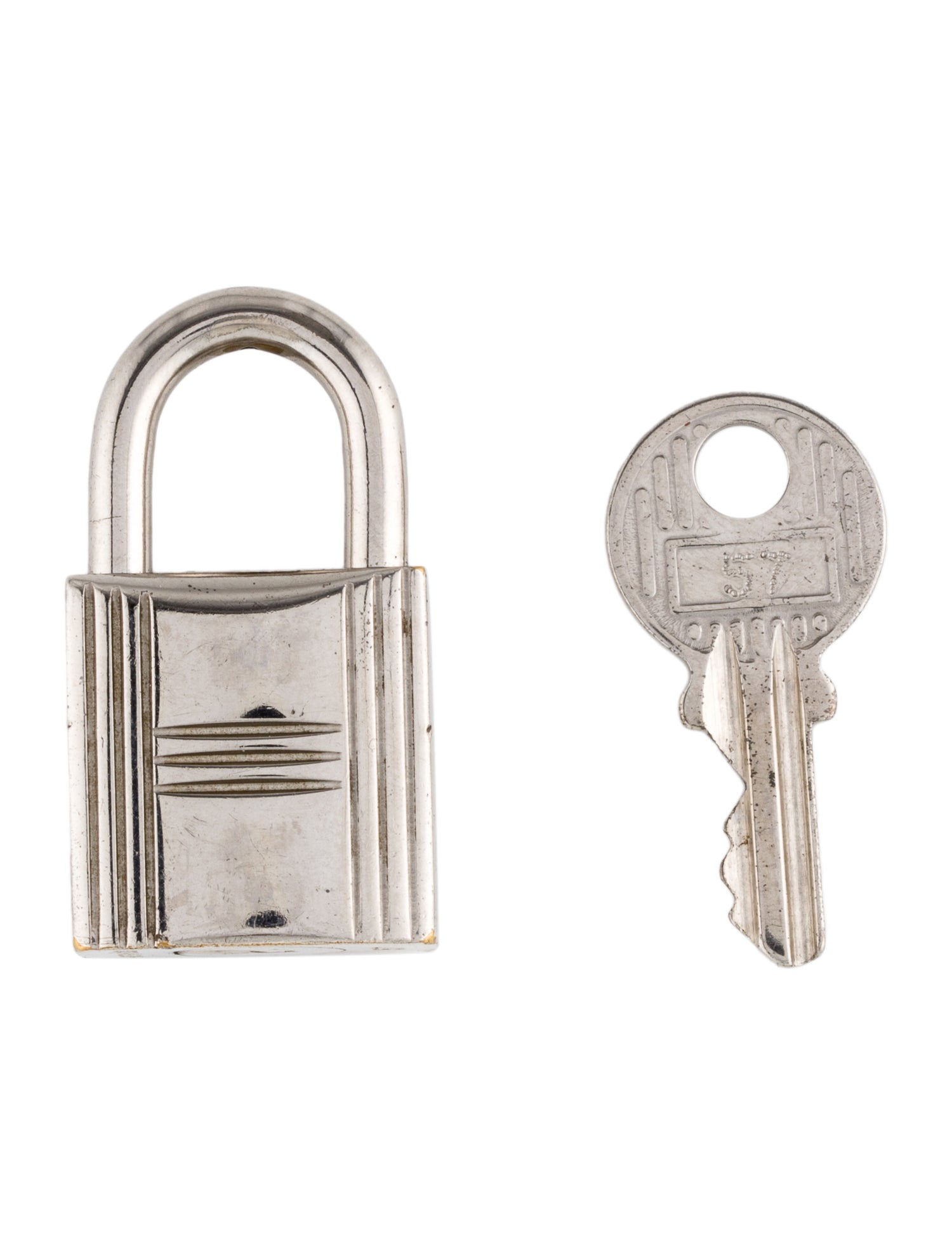 Hermès Cadena Lock and Key Set - Silver Bag Accessories, Accessories ...