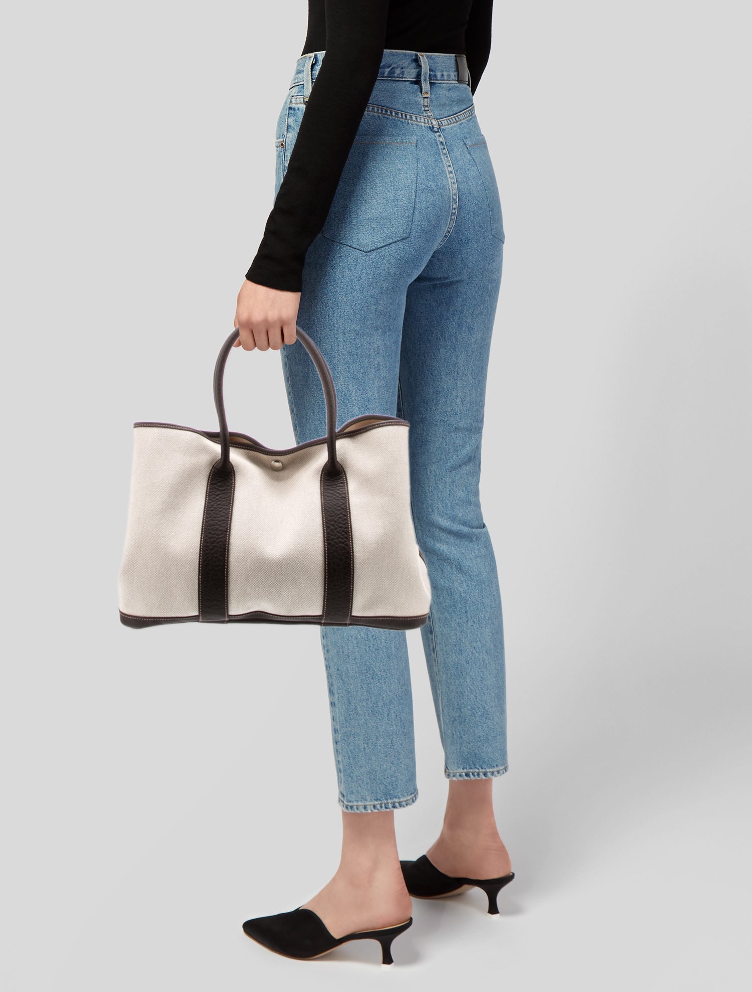 Hermès Toile & Buffalo Garden Party 36 - Neutrals Totes, Handbags ...